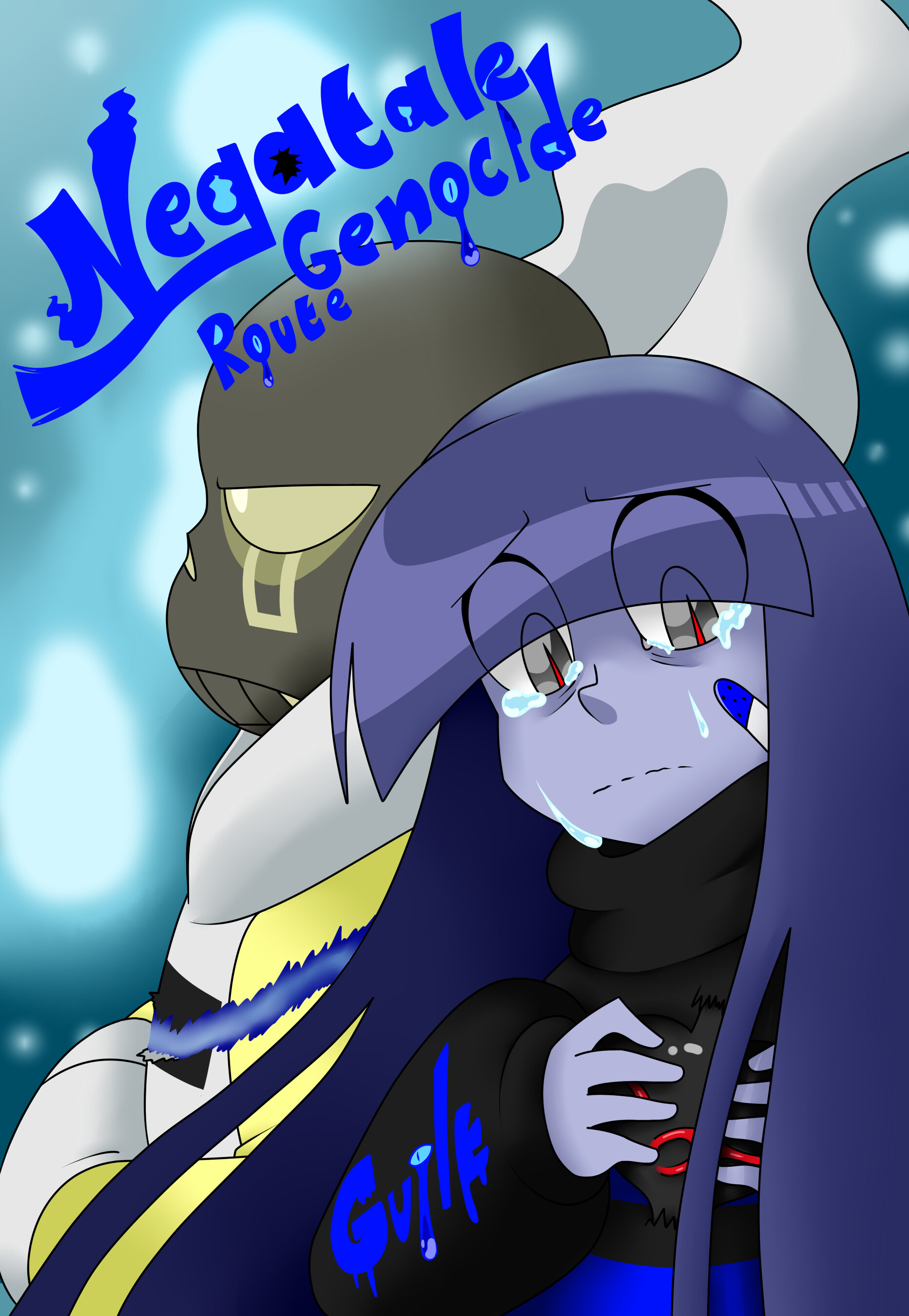 ArtStation - Negatale Genocide Route Guilt: Comic cover