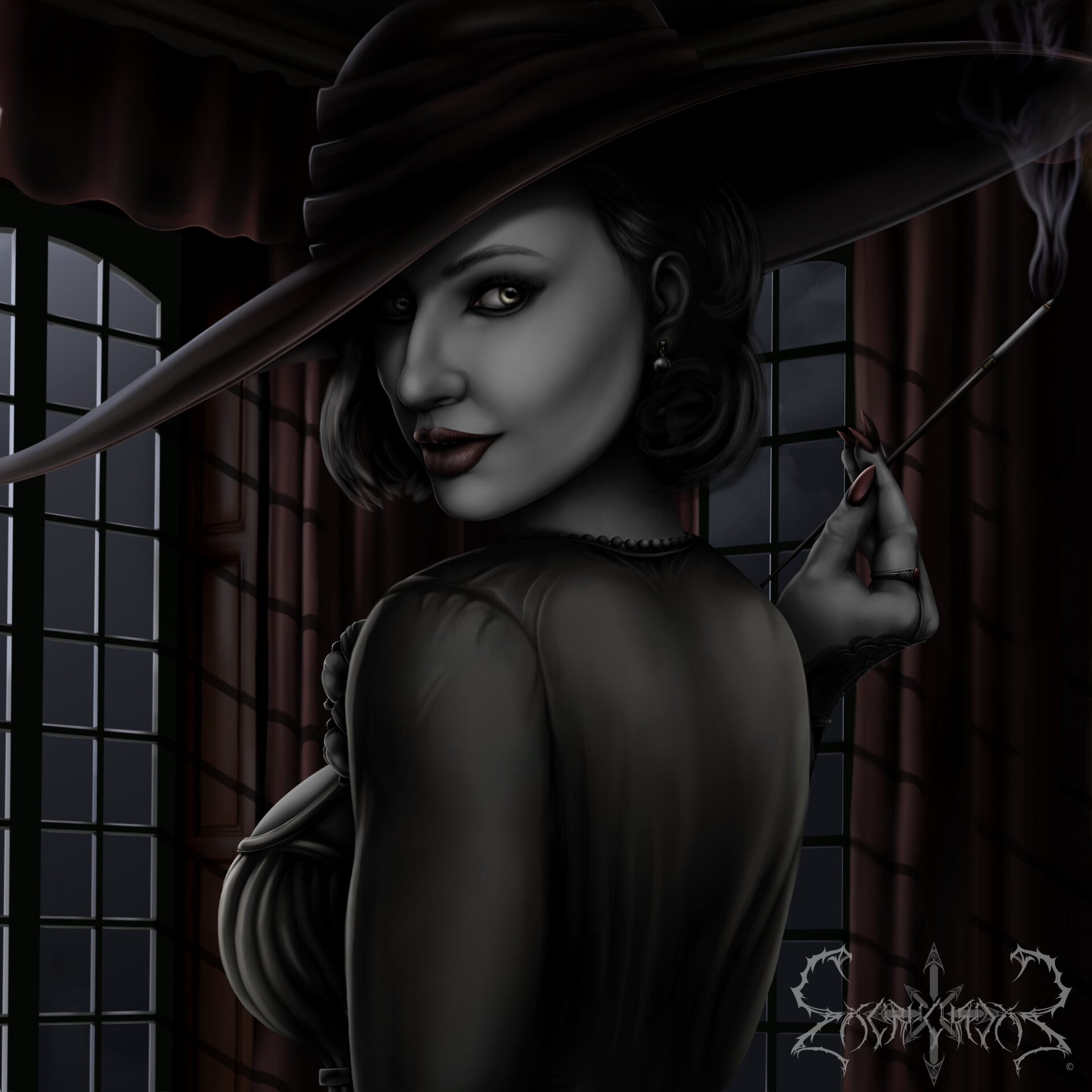 ArtStation - Lady Dimitrescu