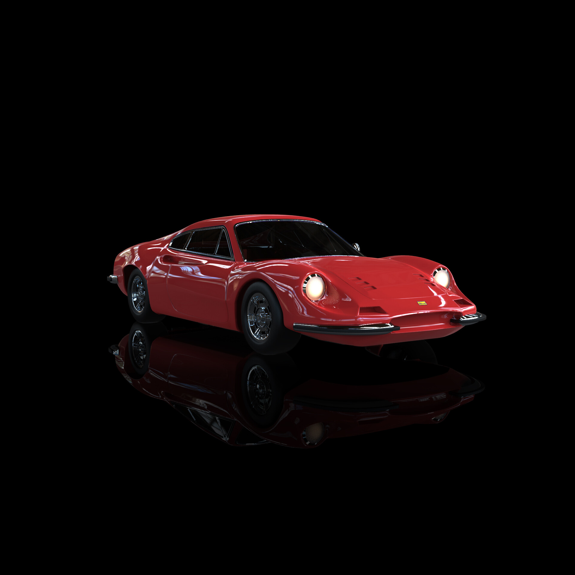 ArtStation - Ferrari Dino