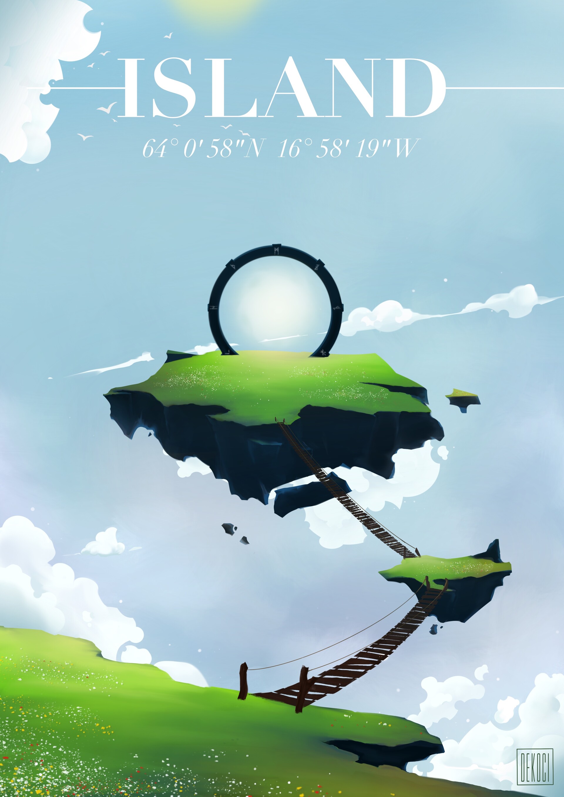 ArtStation - Floating Islands