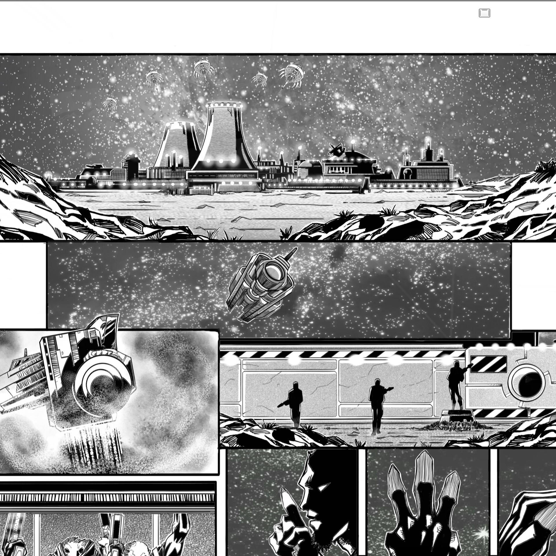 ArtStation - Comic book panels