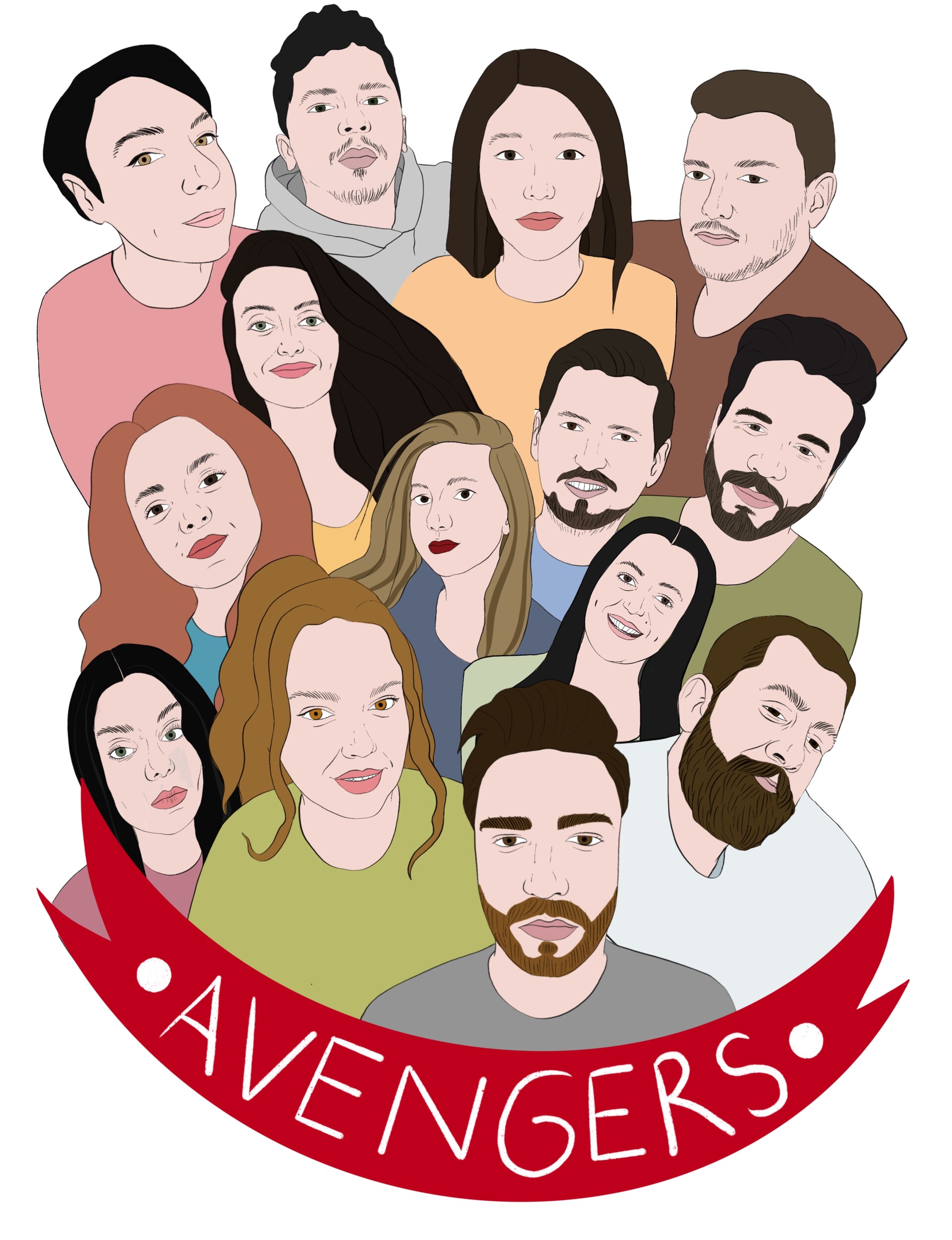 ArtStation - Avengers team