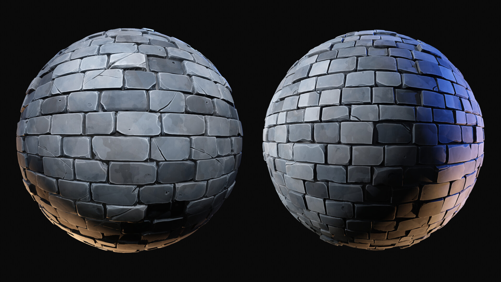 Dmitriy Shchukin - Stylized Materials for dungeon Part 1