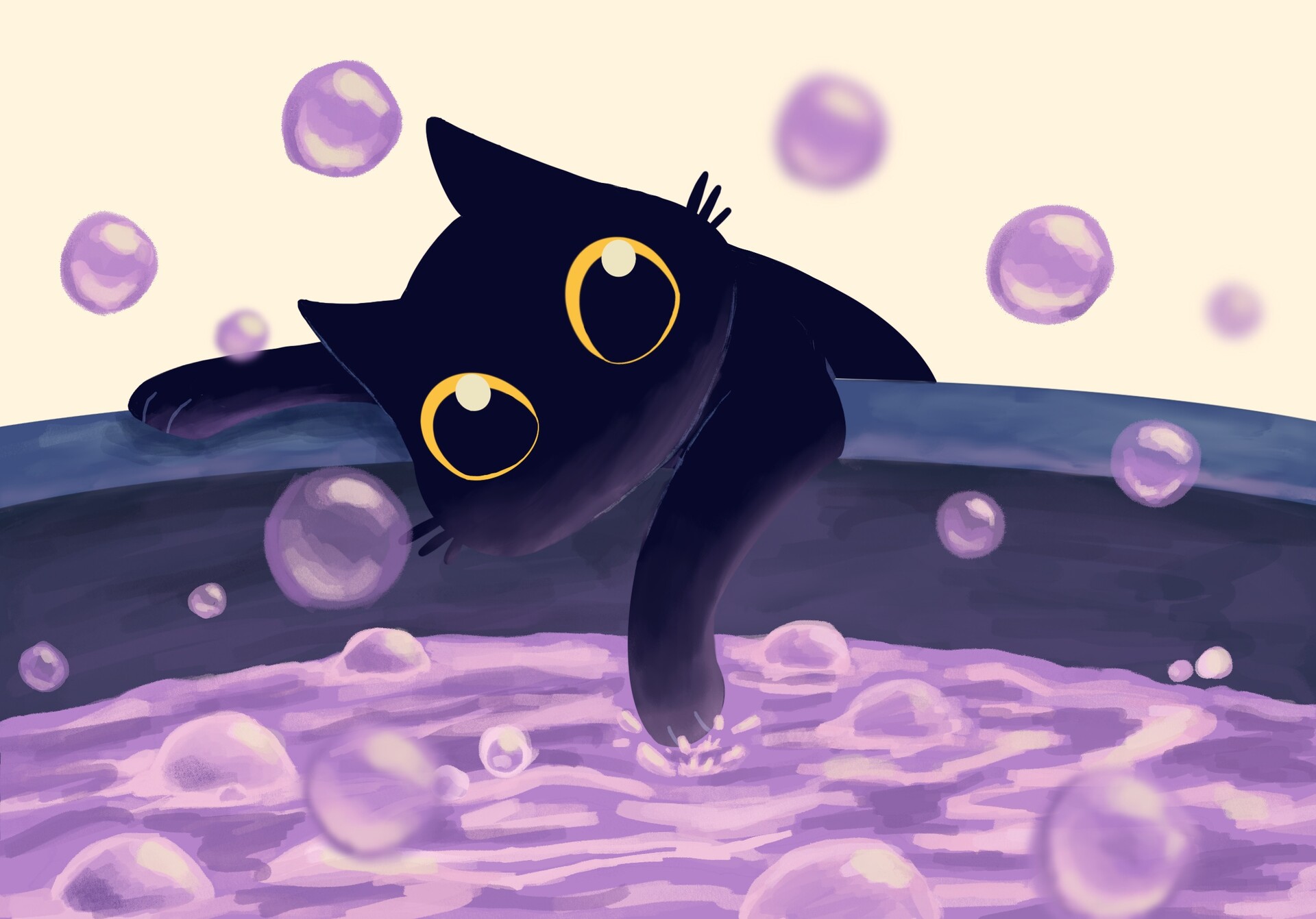 ArtStation - Le chat de la sorcière