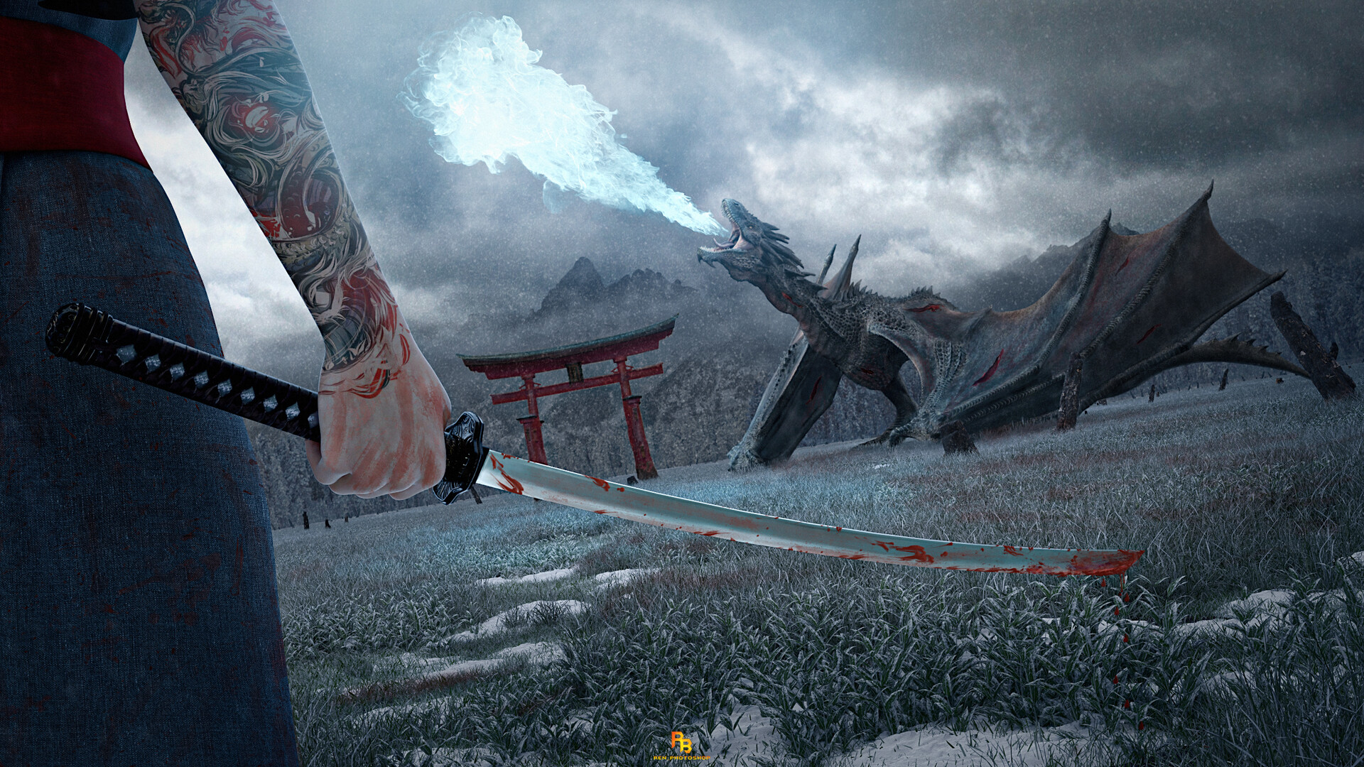 ArtStation - Dragon Hunter