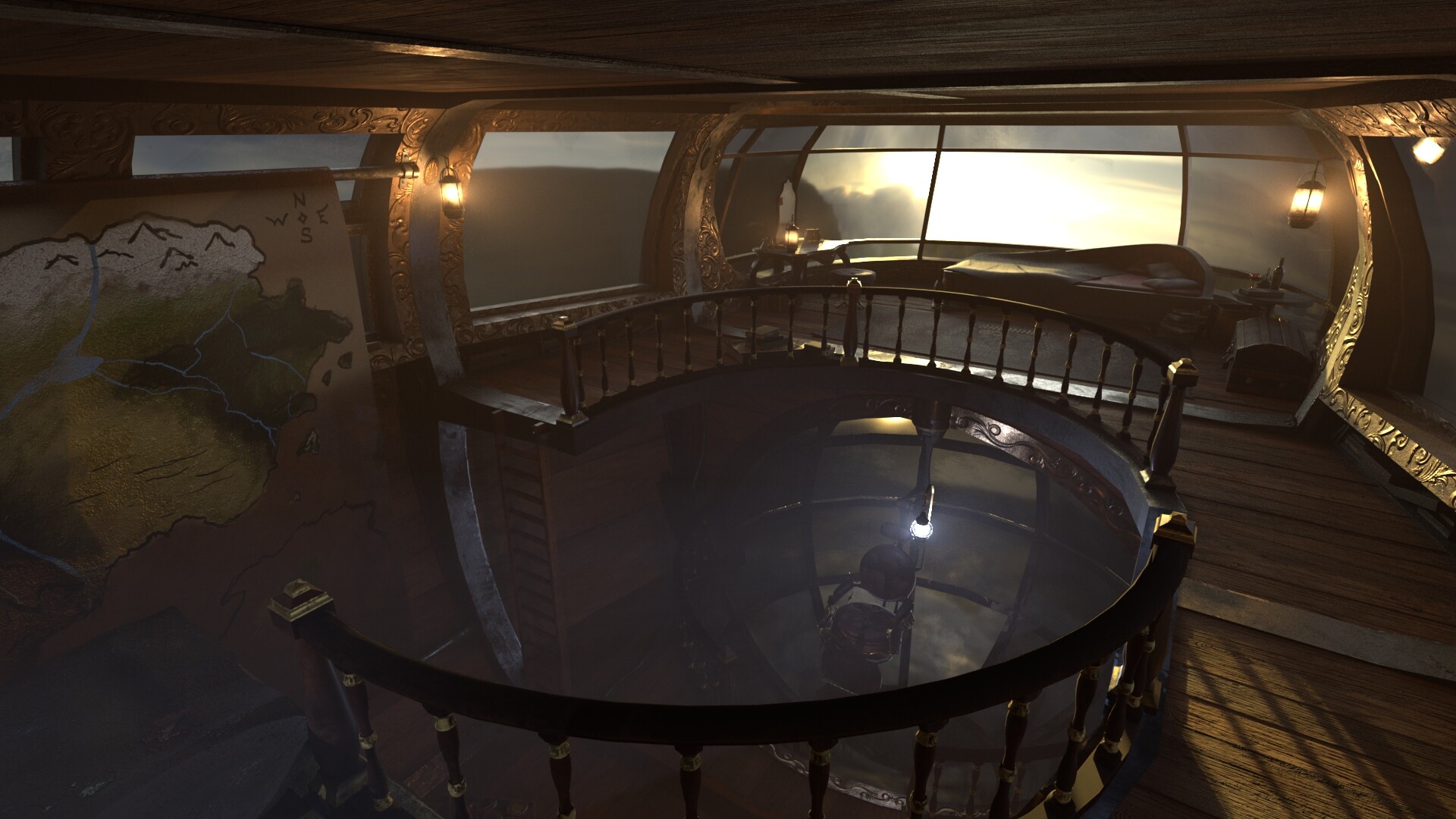 ArtStation - Captain's Quarters