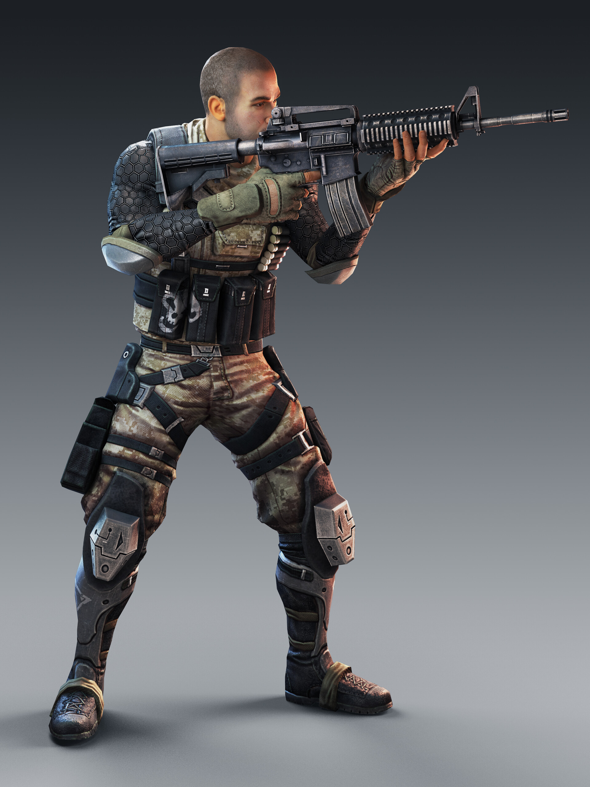 GameVision Studios - 3D Character for Tencent's WeFire Mobile Game