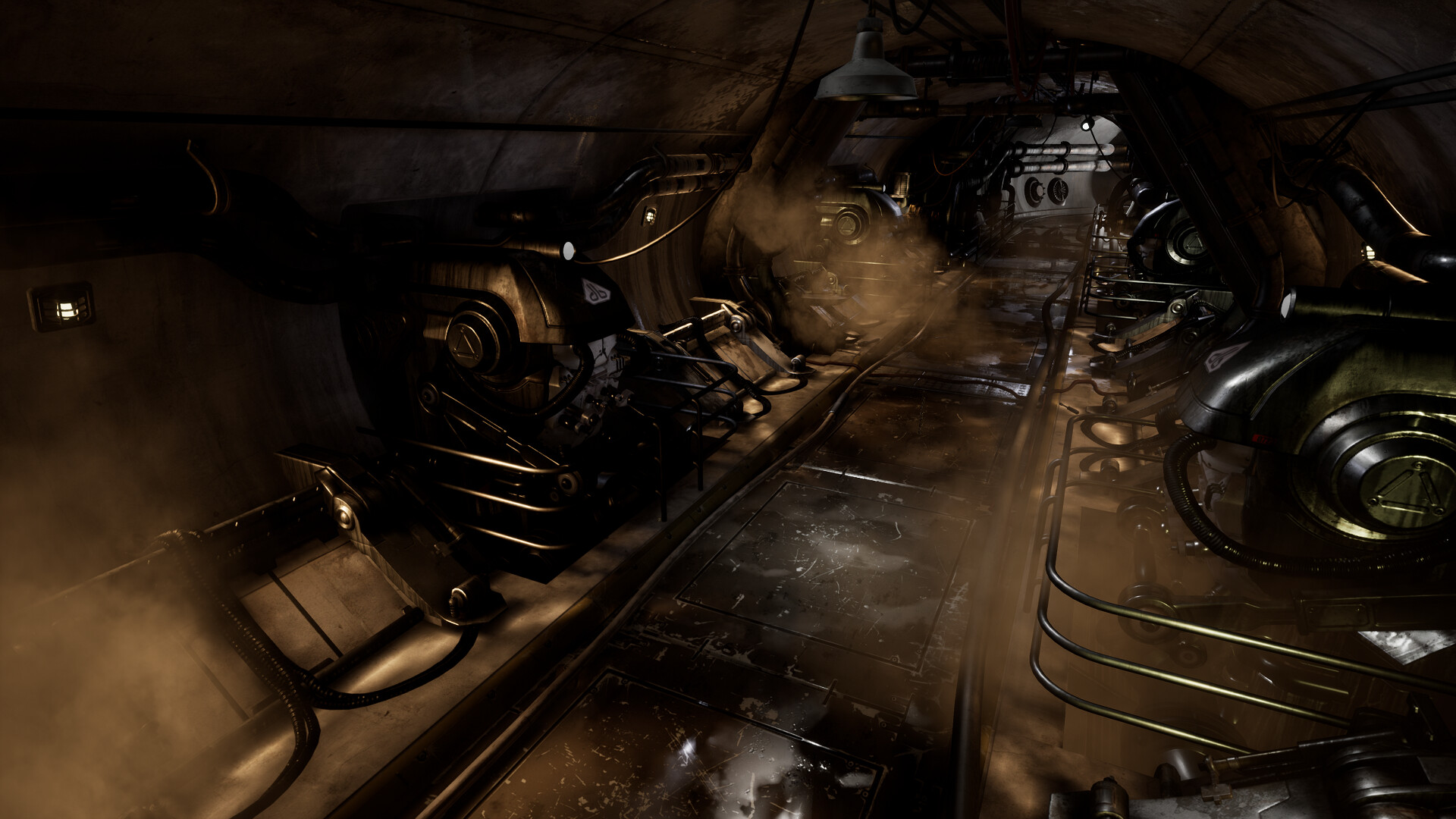 ArtStation - Sci-fi Service Tunnel