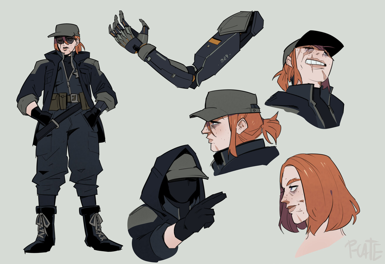 Caterina P Droguett - Ref sheet commissions