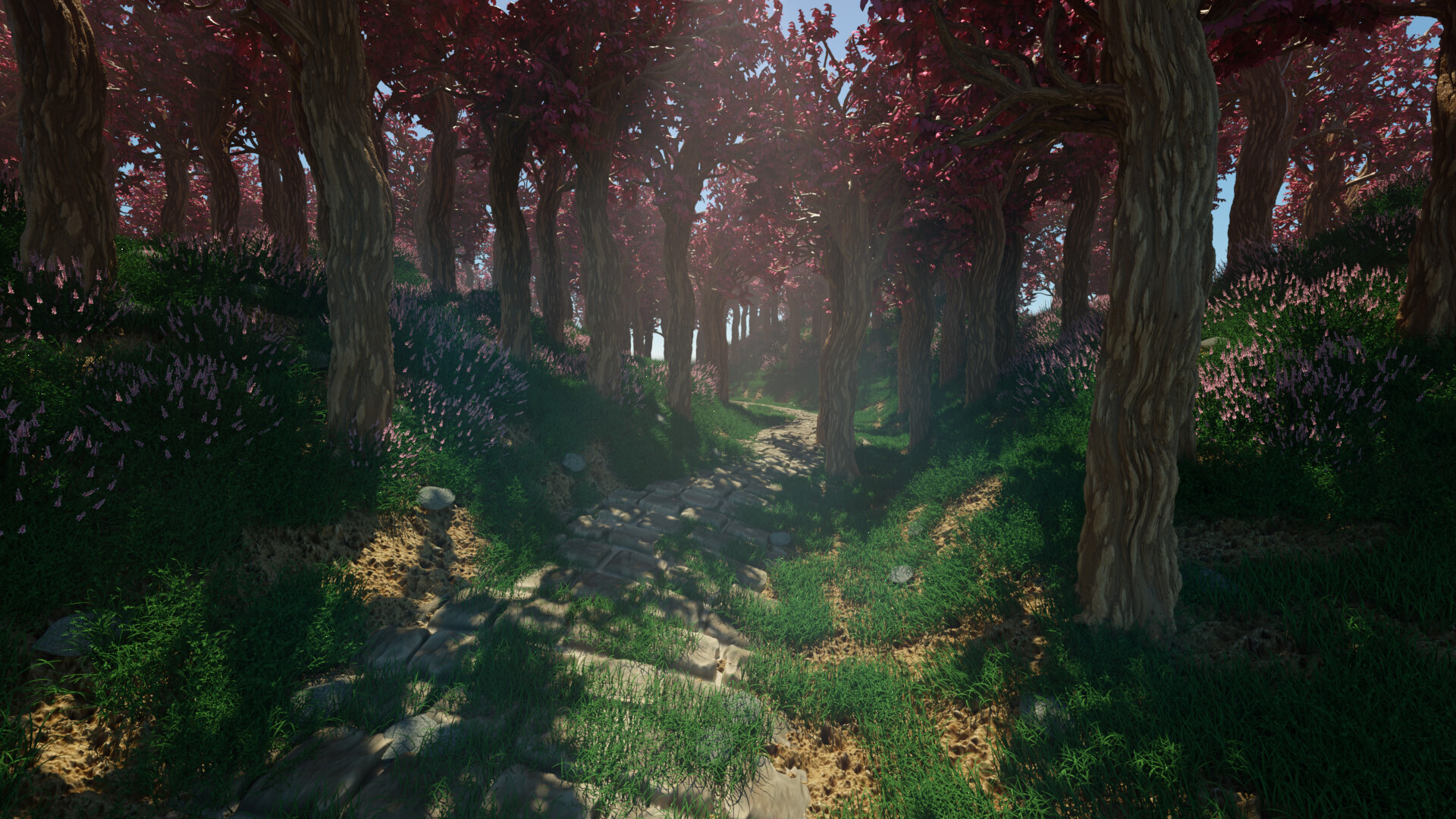 ArtStation - Pink Forest