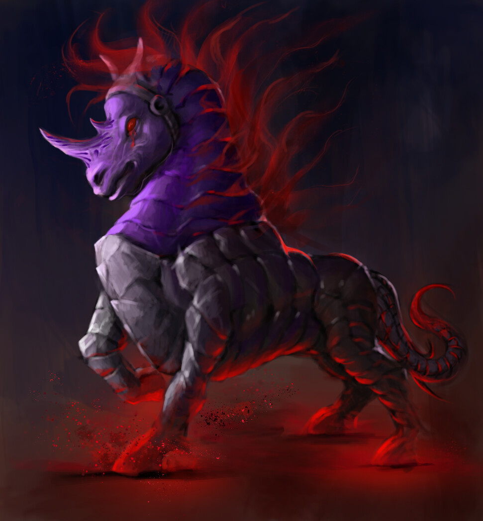 ArtStation - Hell pony