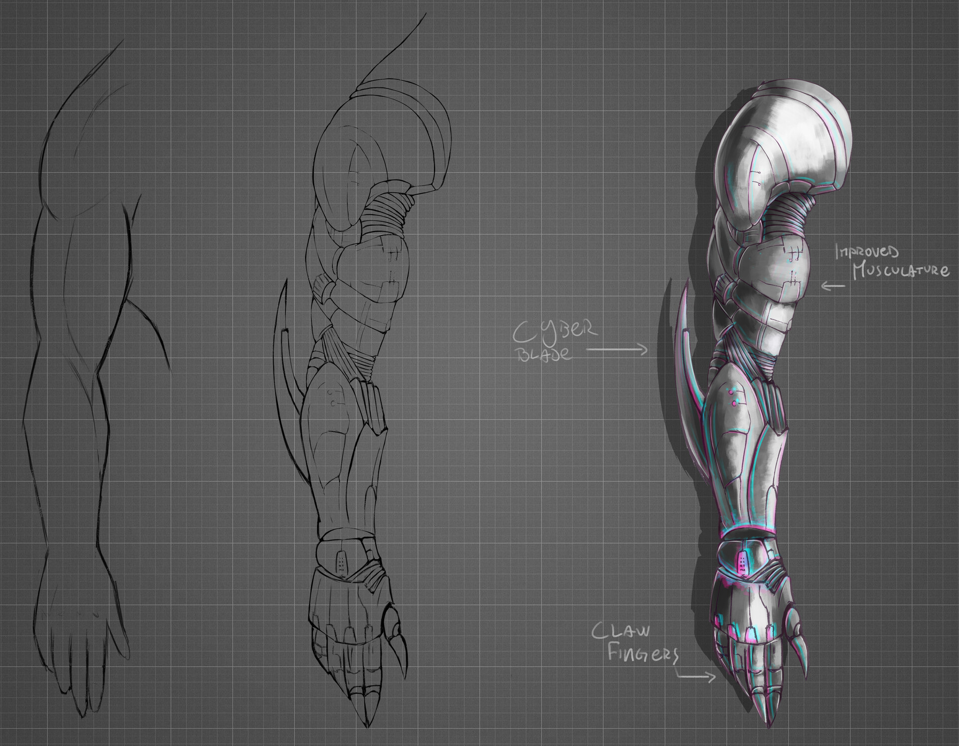 ArtStation - Cyber Arm