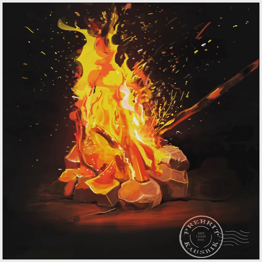ArtStation - Bonfire