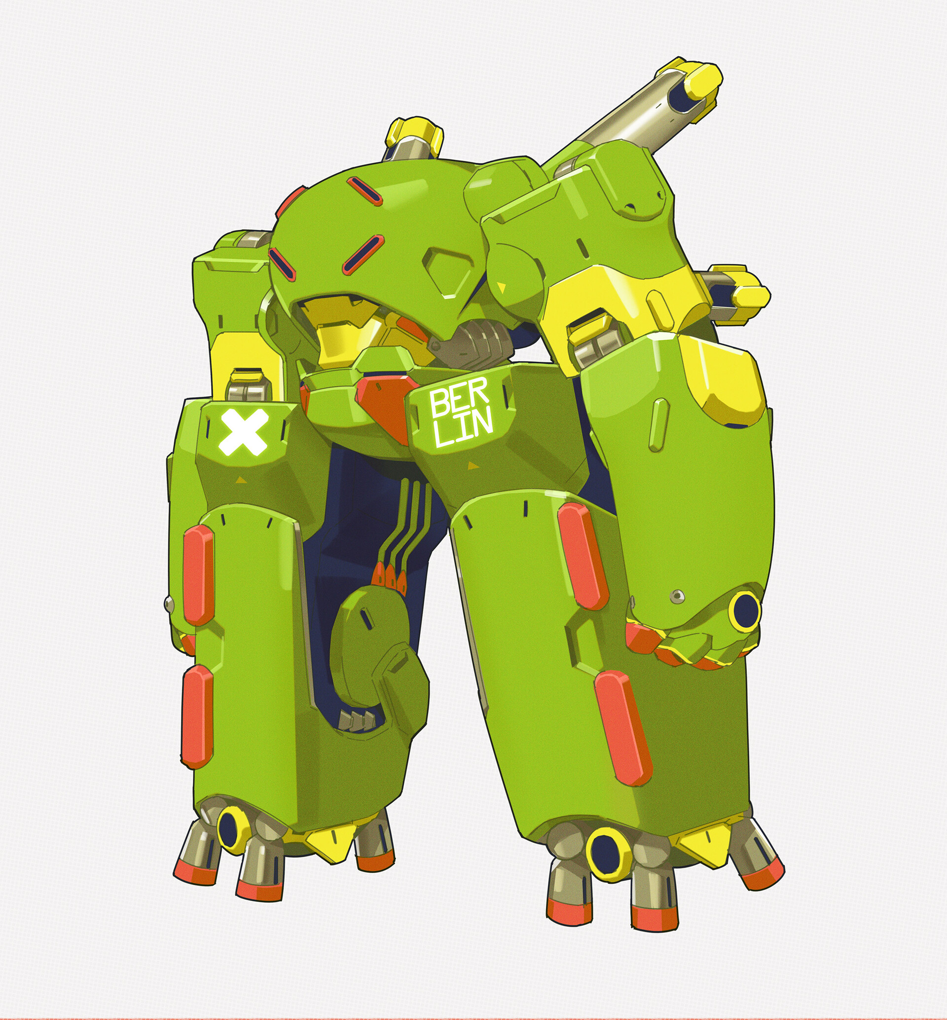 ArtStation - Green Mech