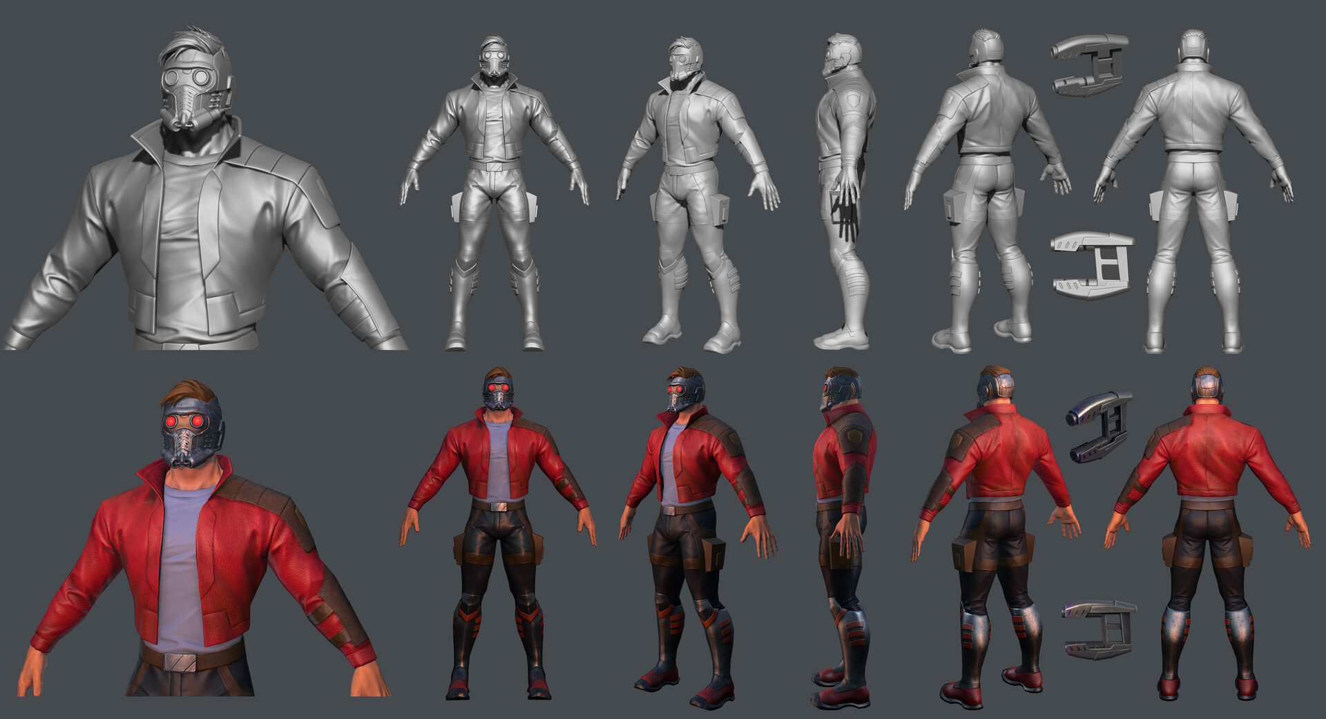 ArtStation - 3D Character for Disney Marvel Game