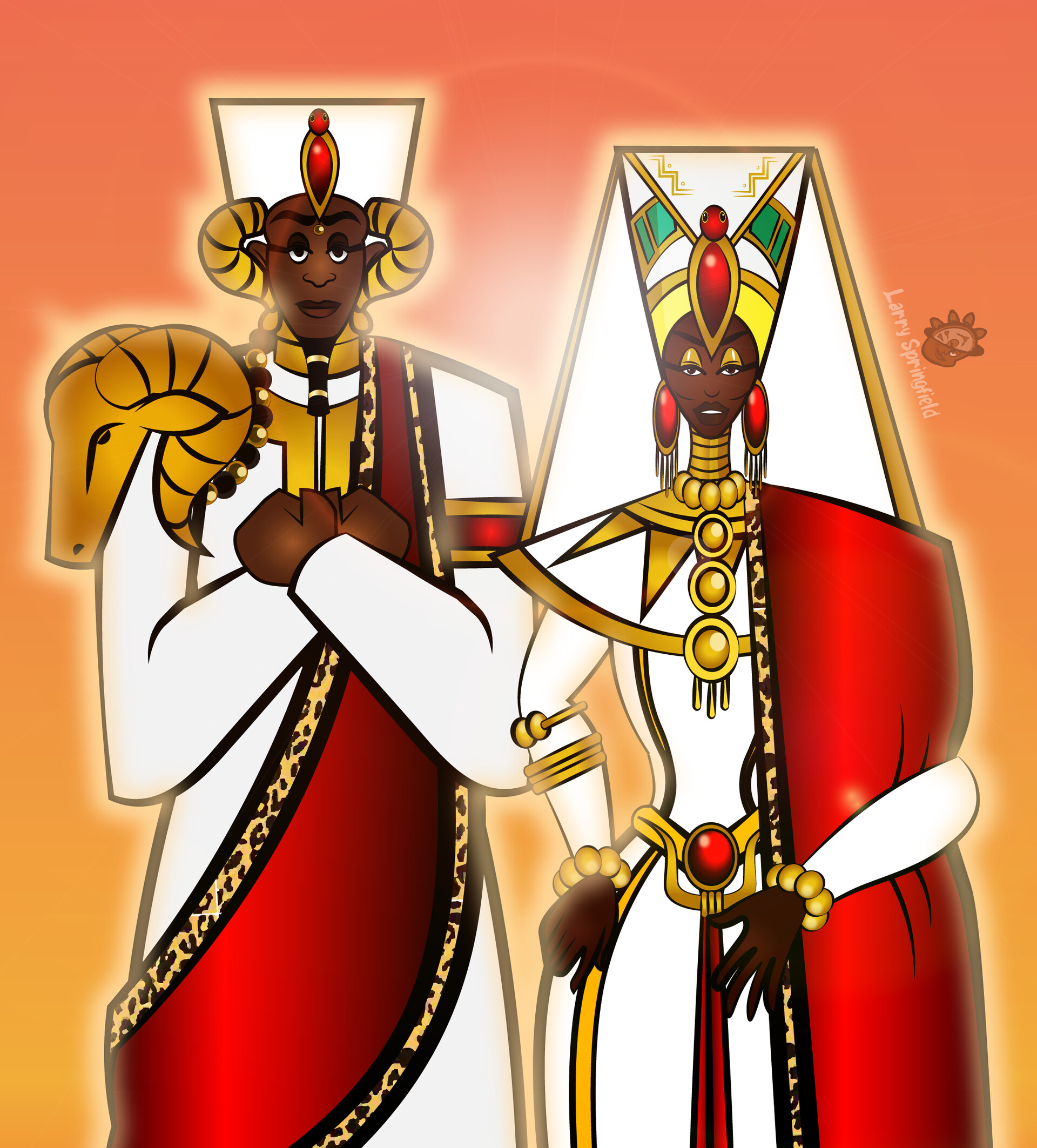 ArtStation - The King and Queen