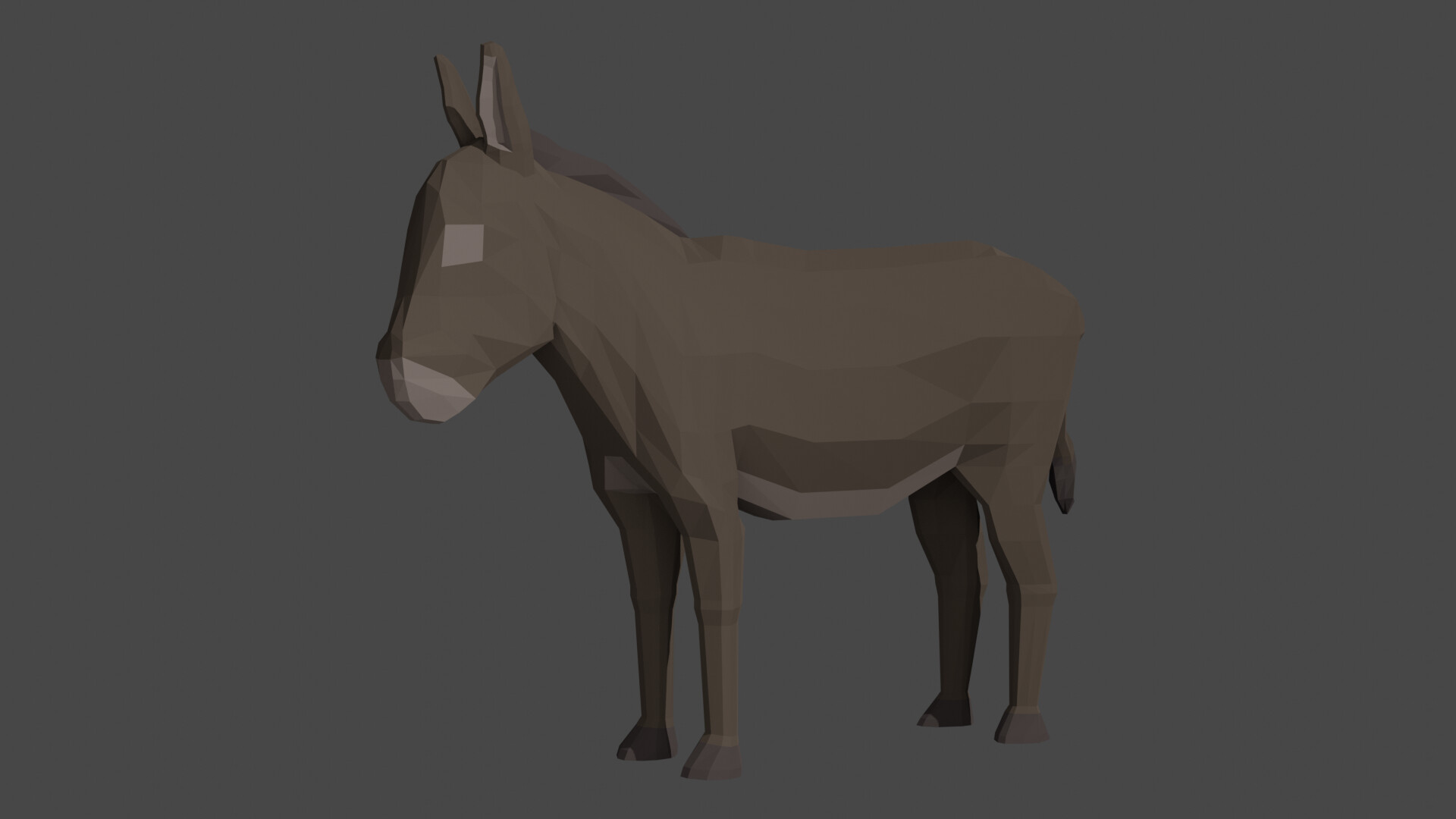 ArtStation - Donkey Model