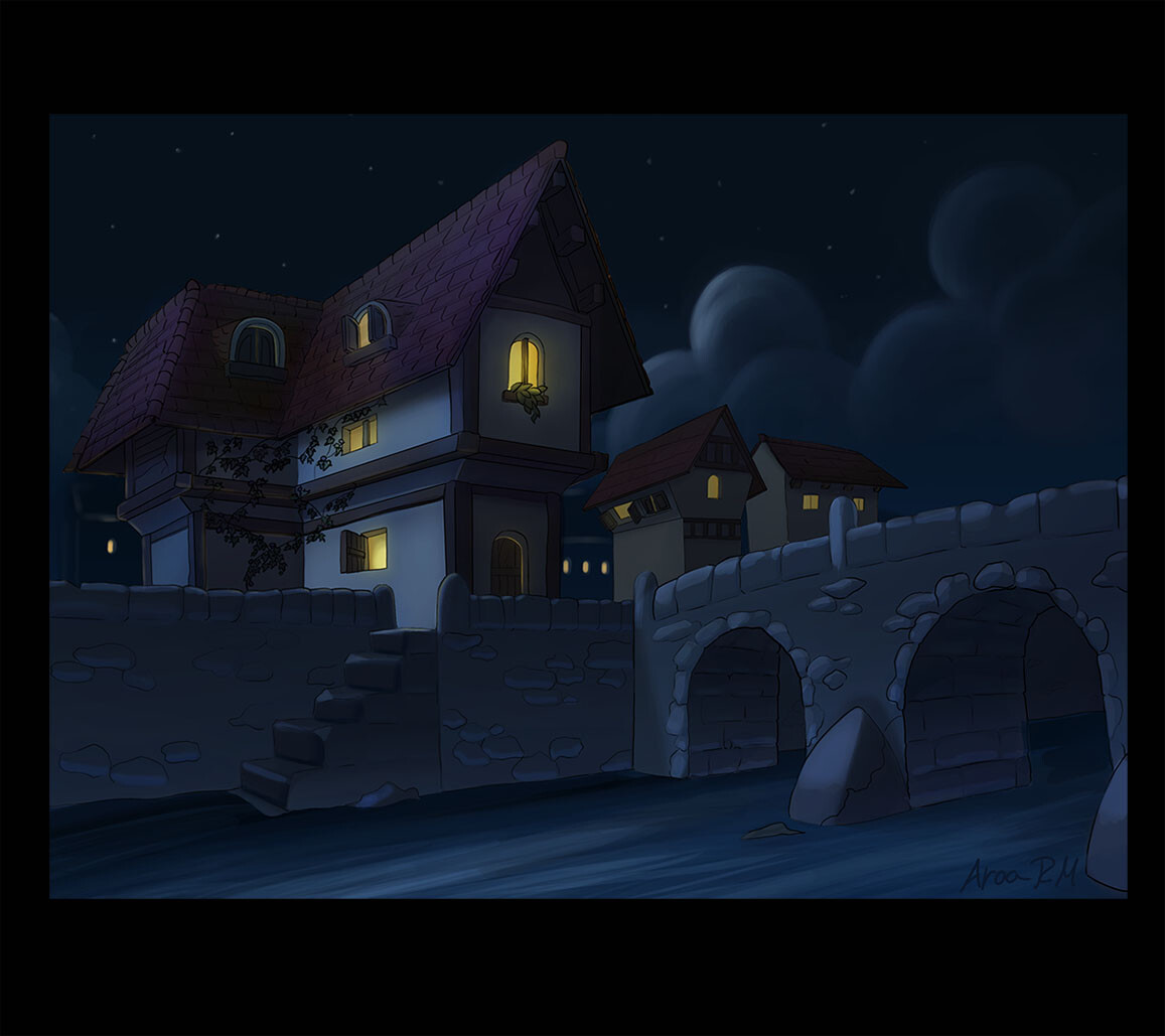 ArtStation - Night House