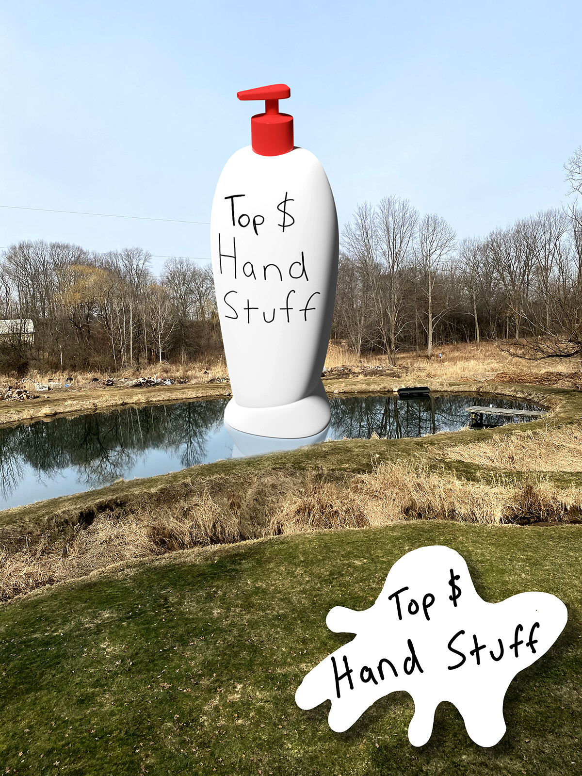 ArtStation - Top Dollar Hand Stuff on pond