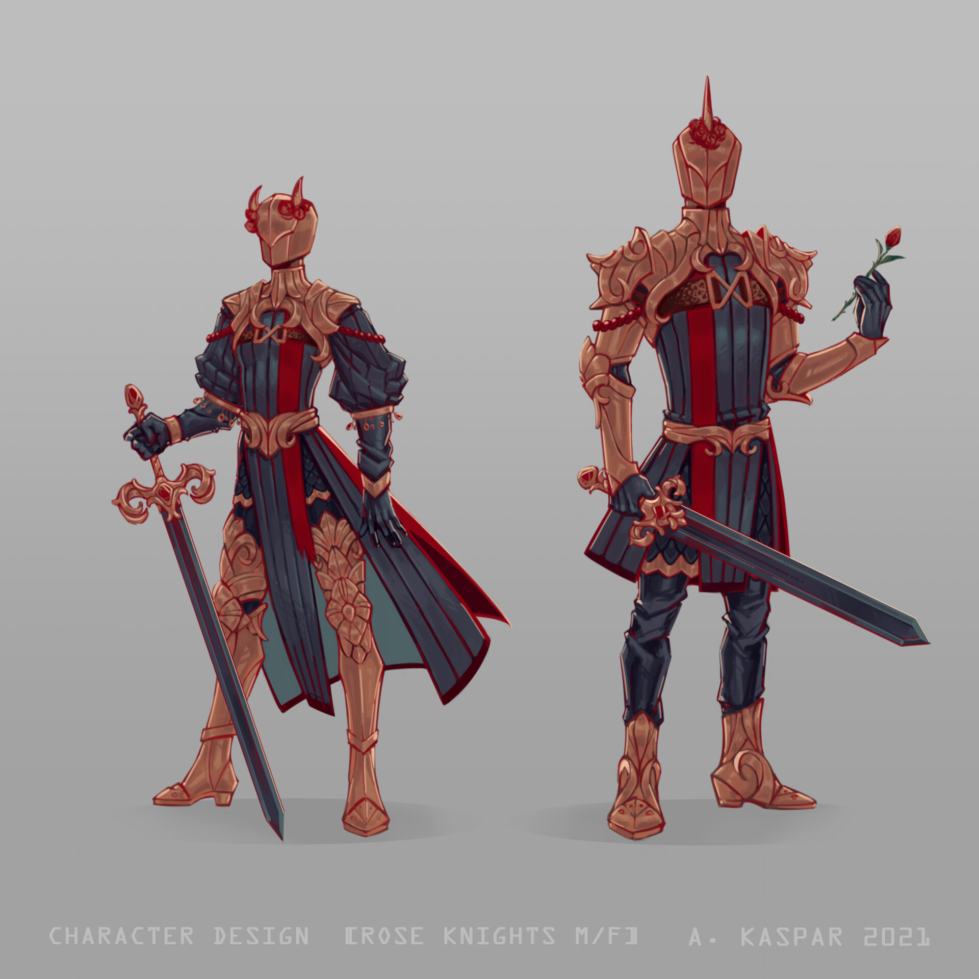 ArtStation - Rose Knight [M/F]