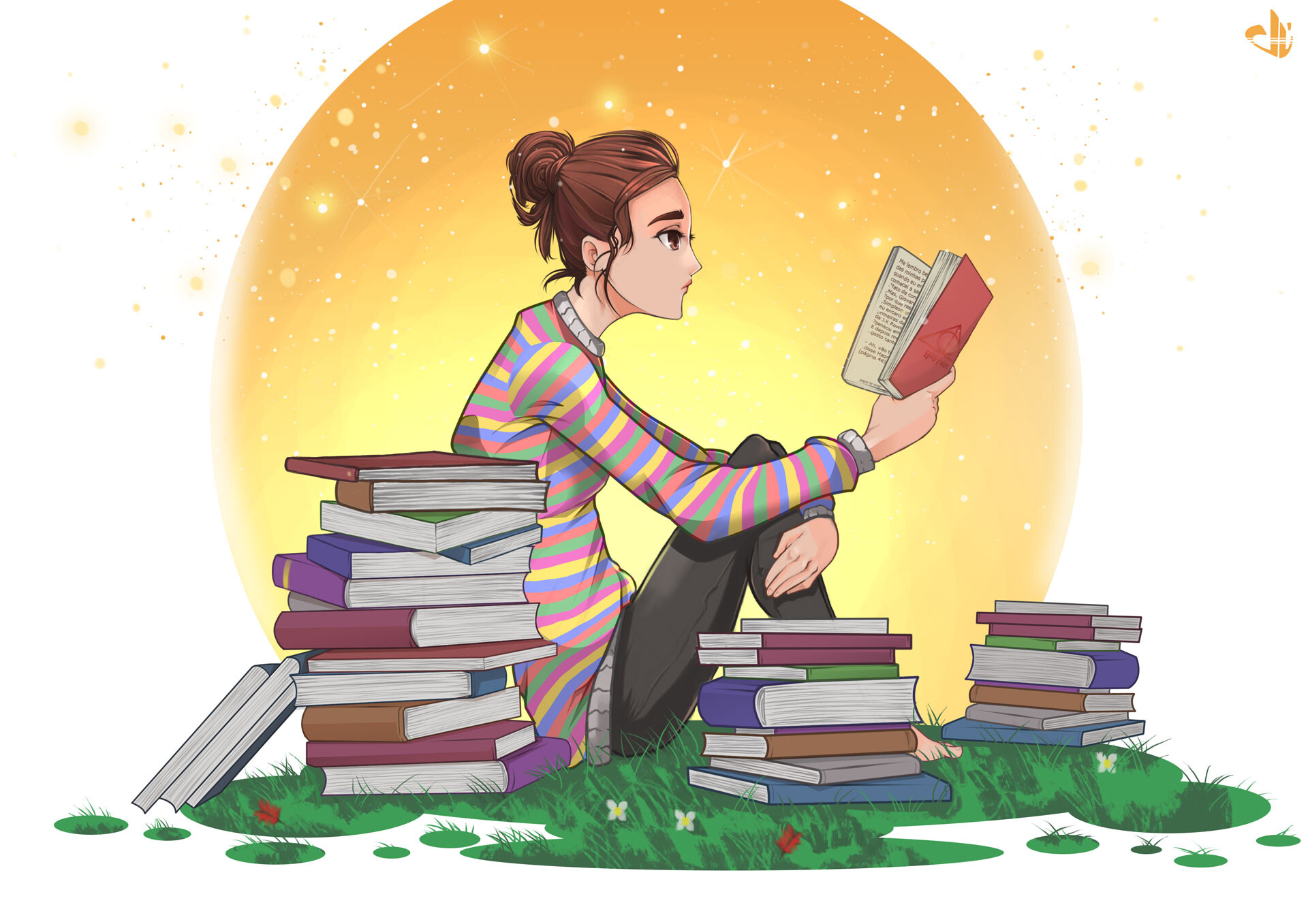 ArtStation - Book Reader