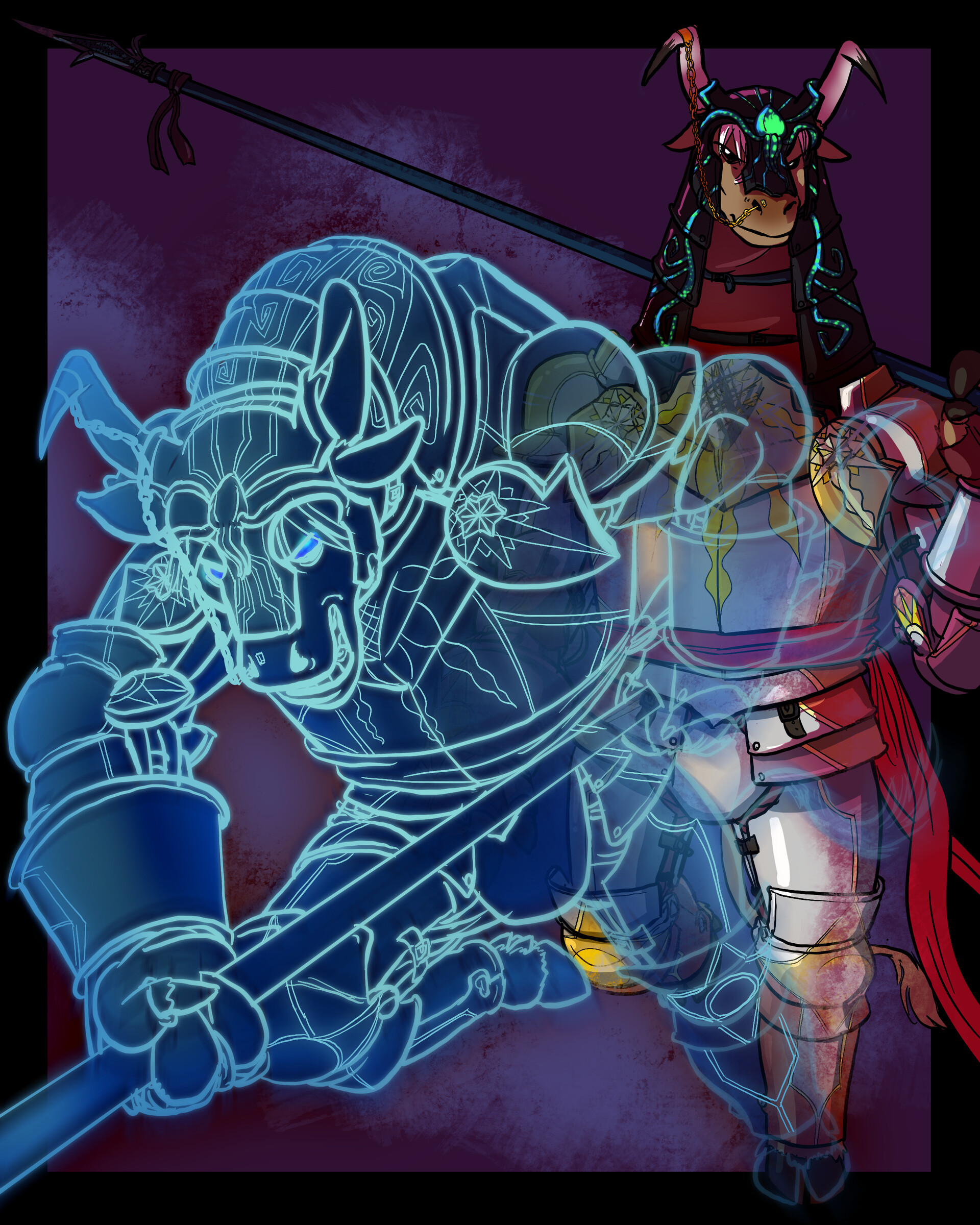 ArtStation - D&D Character Commission - Garric Shadowalker