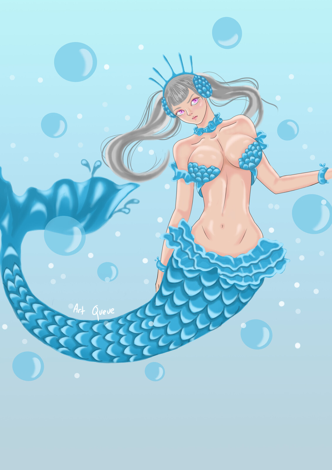 Art Queue - Noelle Silva : Mermaid Form