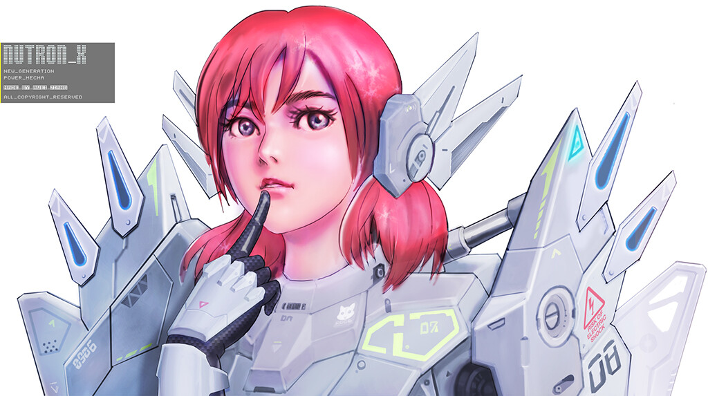 ArtStation - Mecha Girl