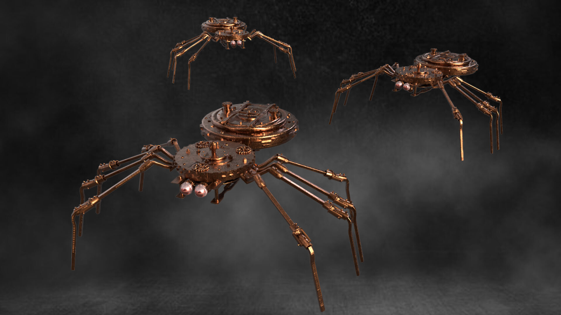steampunk tarantula