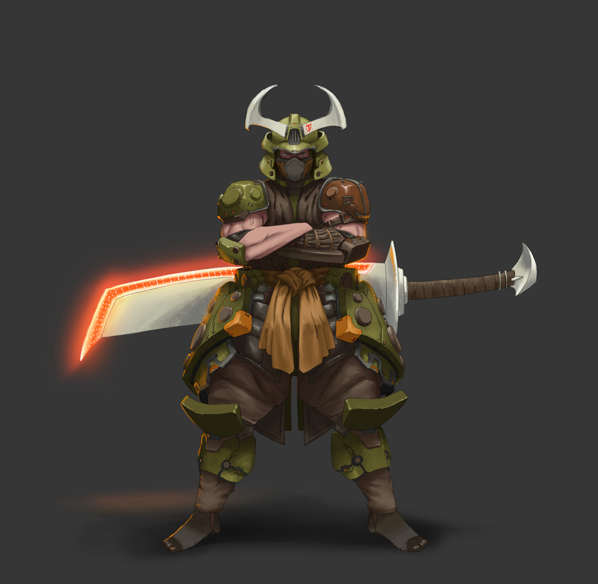 ArtStation - Samurai Doom Slayer