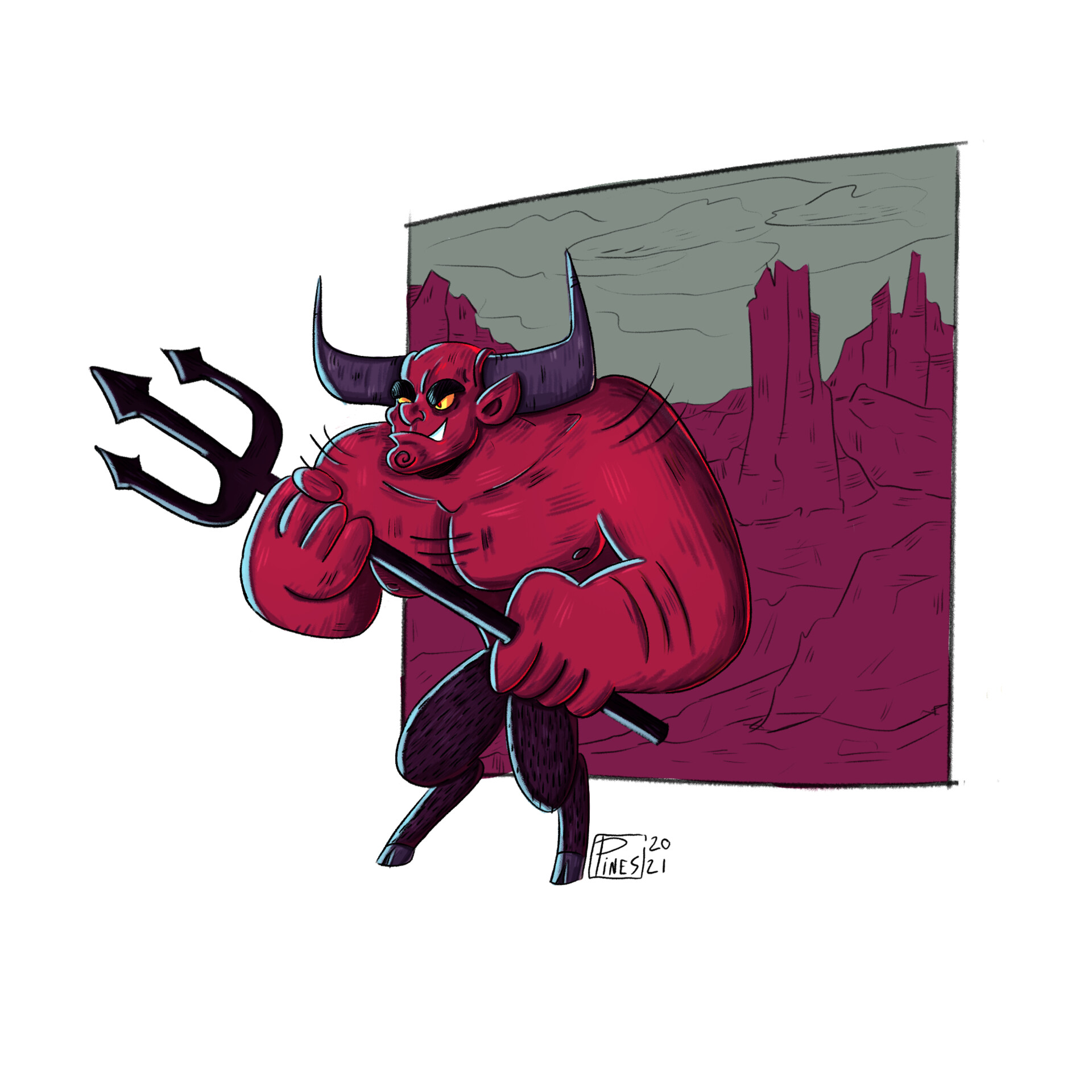 ArtStation - Demon guard