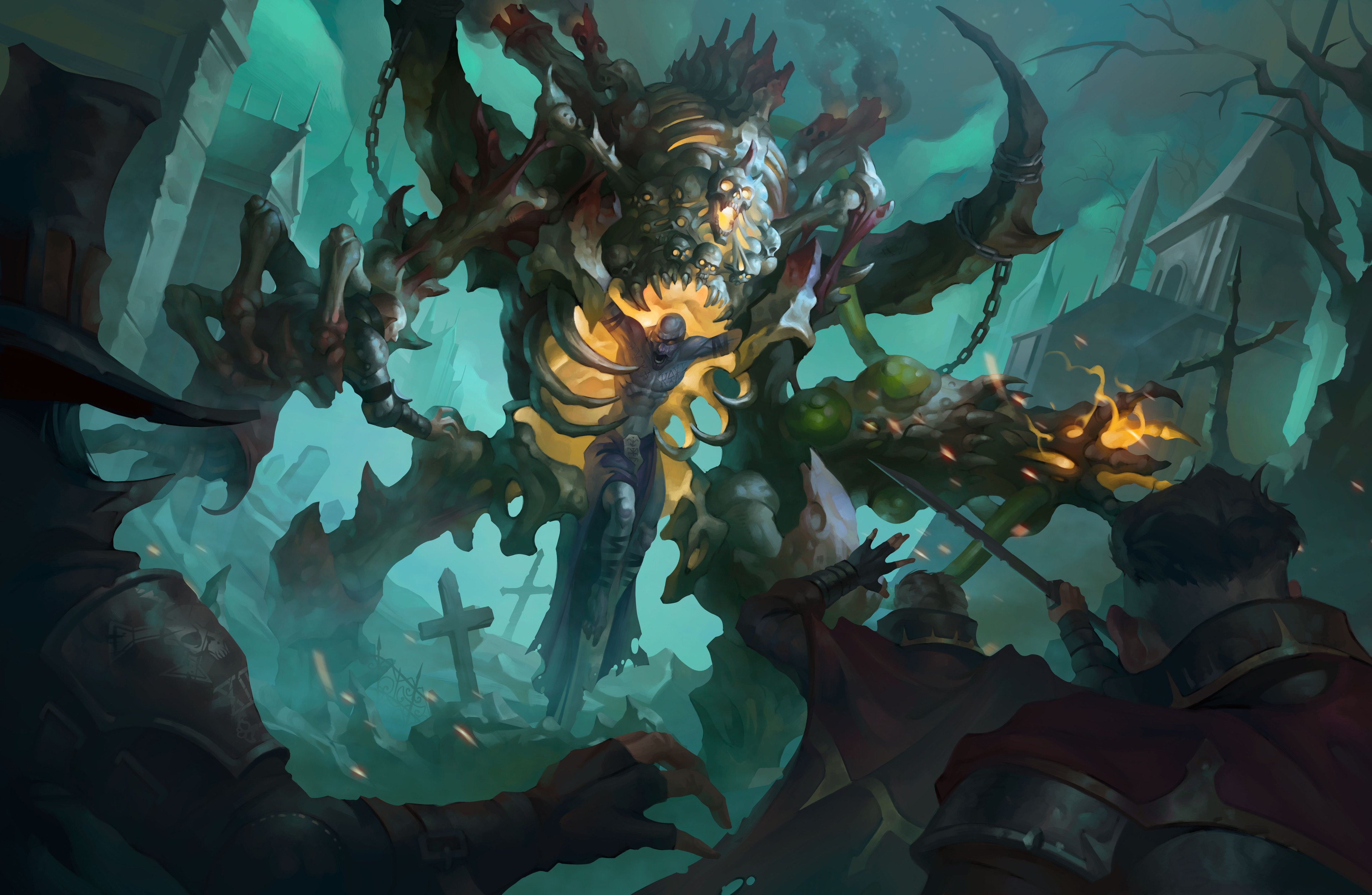 Necromech by Alexey Kruglov : r/ImaginaryMonsters