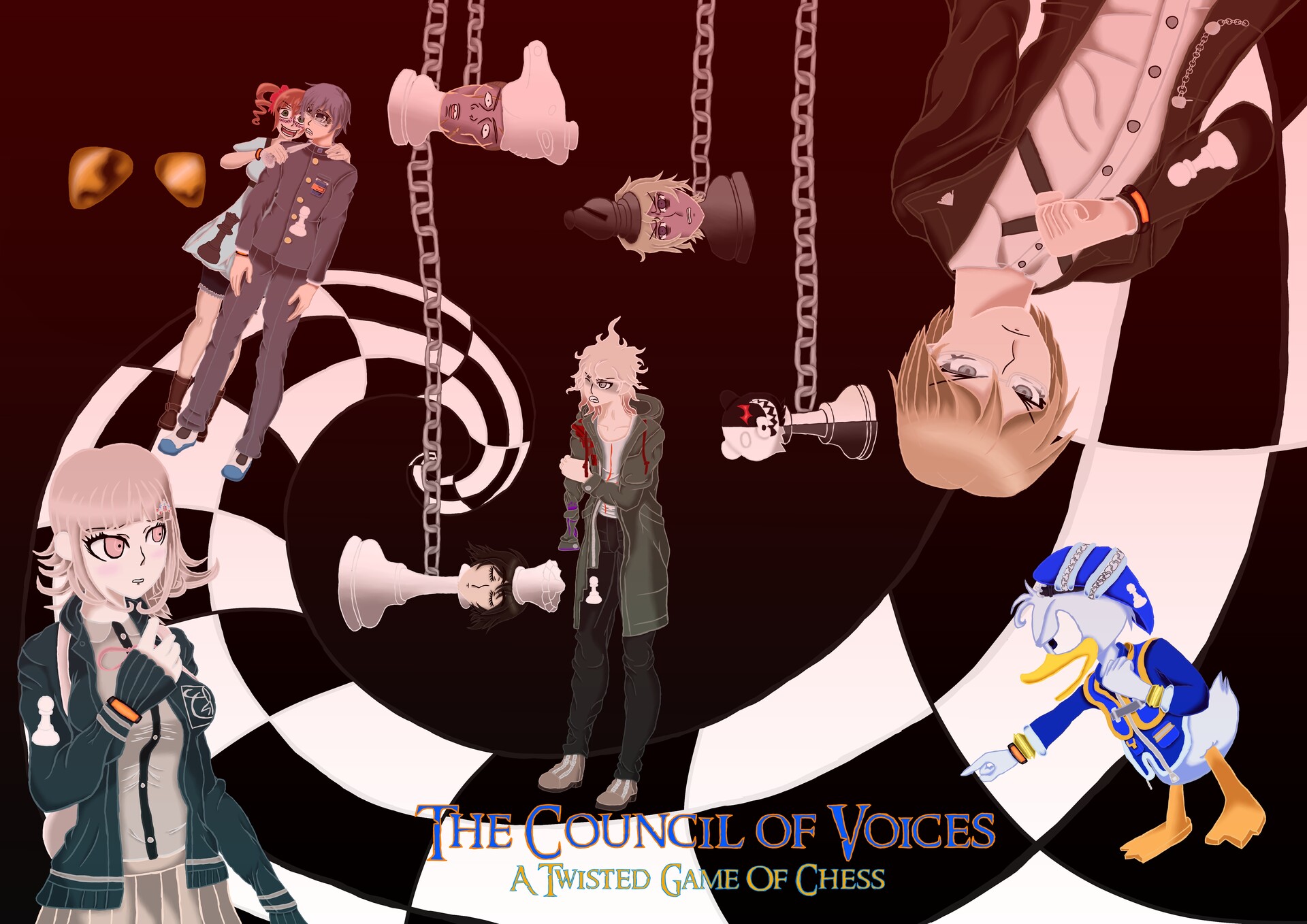 ArtStation - The Council Of Voices - A Twisted Game Of Chess