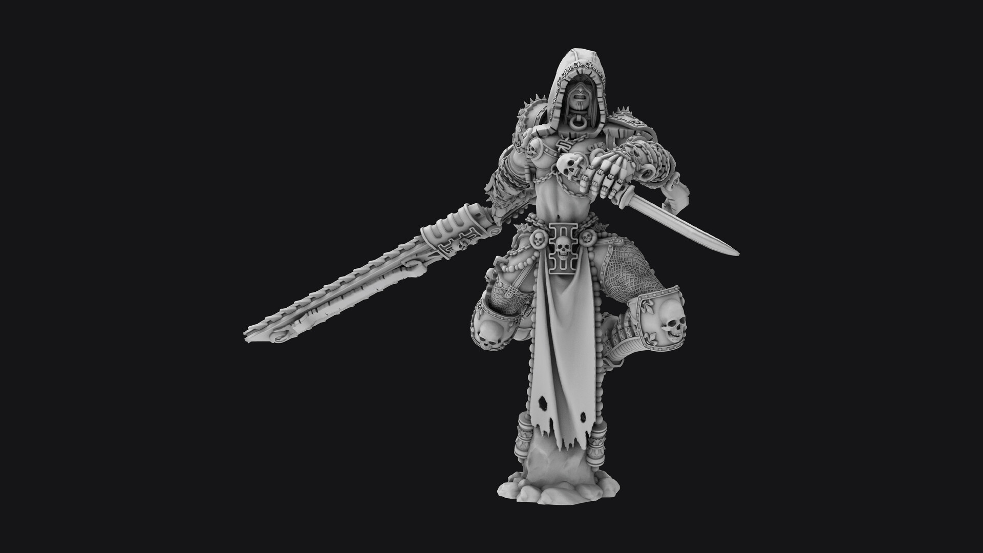 ArtStation - GR085 • Female Repentia Sisters V5.0 • Warhammer 40k