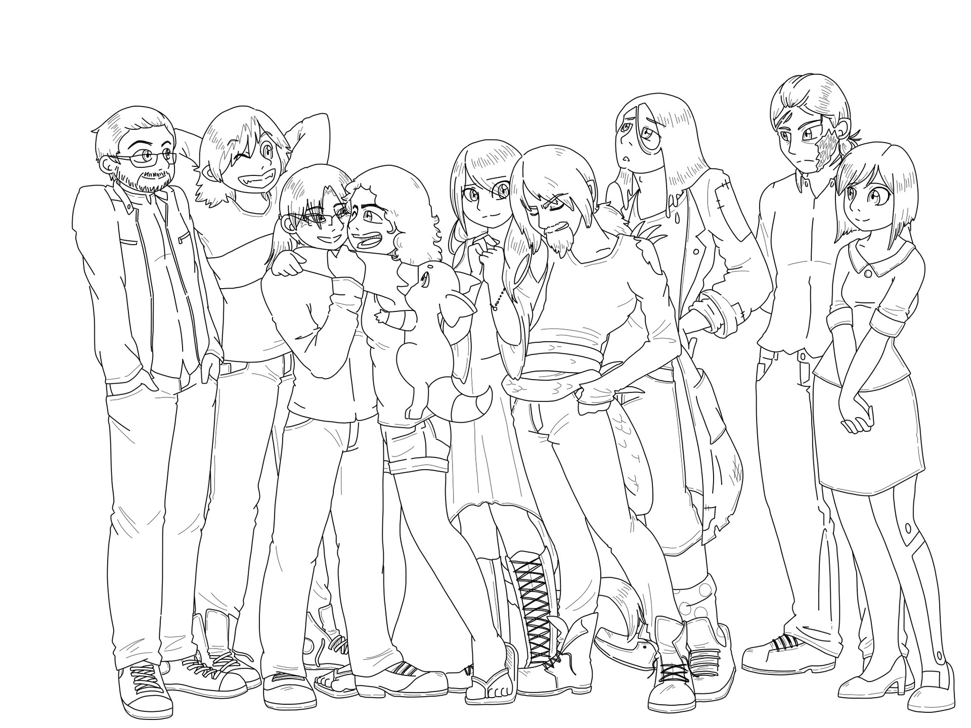 ArtStation - Group Shot