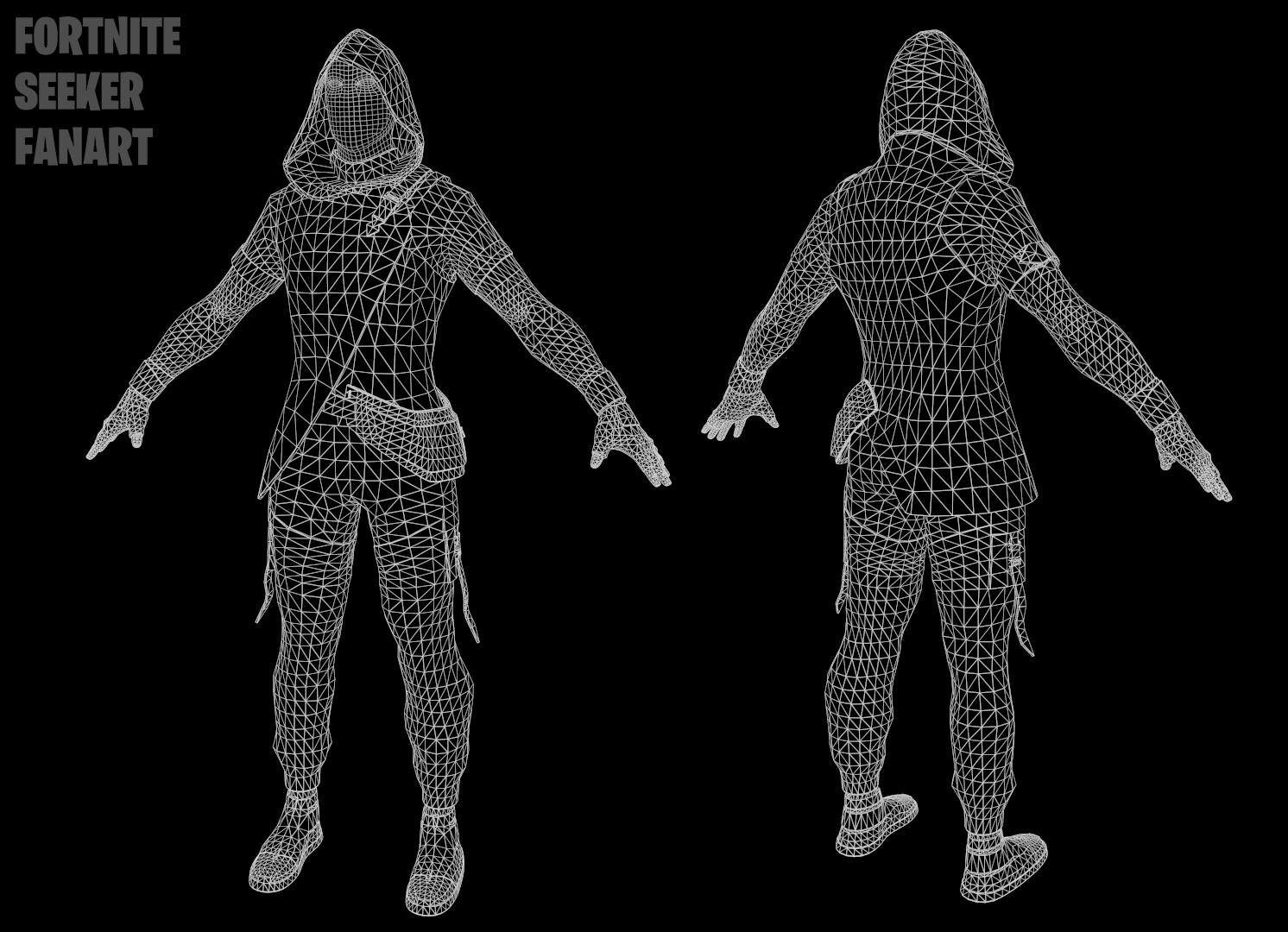 Ben - Fortnite Battle Royale - "Seeker" Skin [FAN-ART]