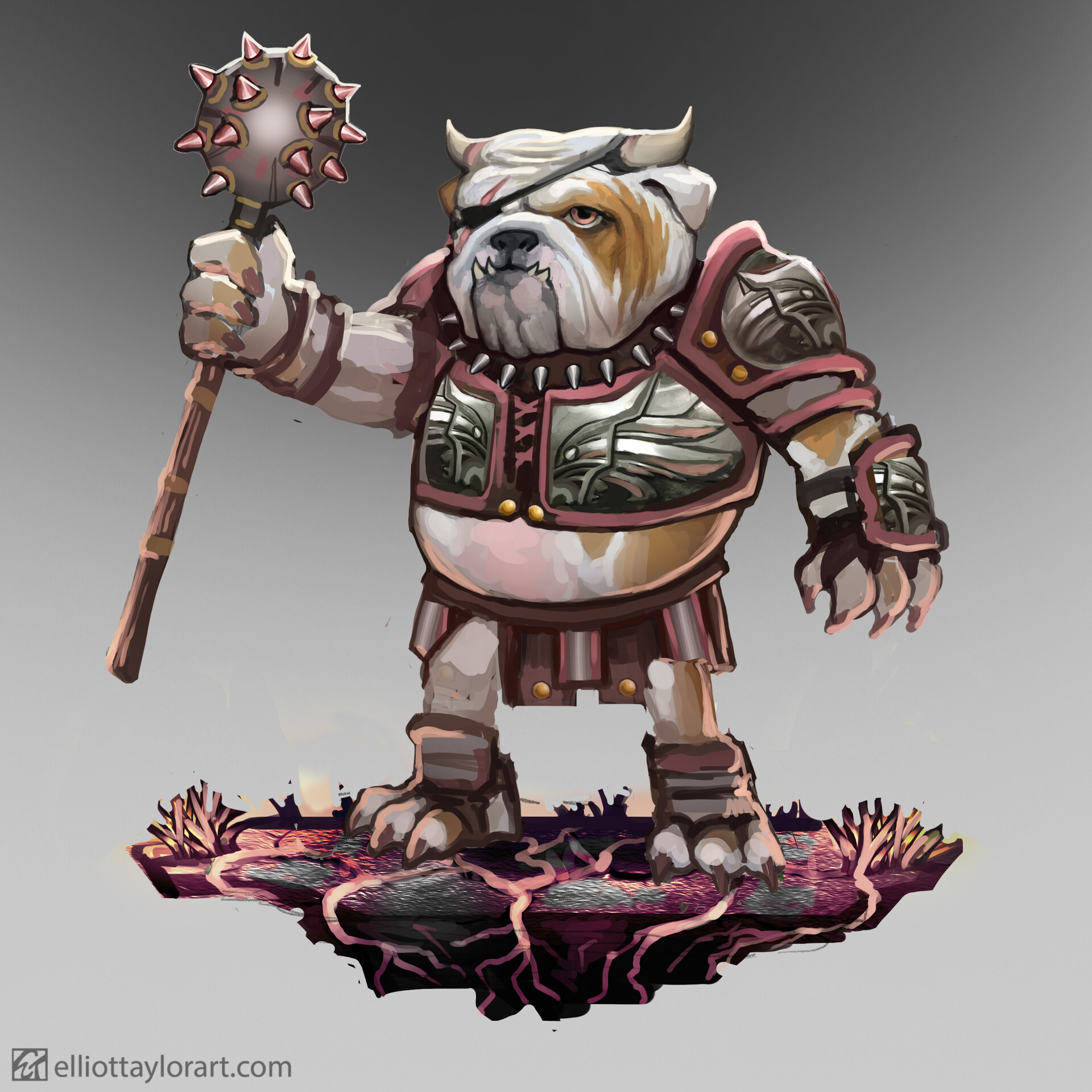 ArtStation - Bulldog Creature Design