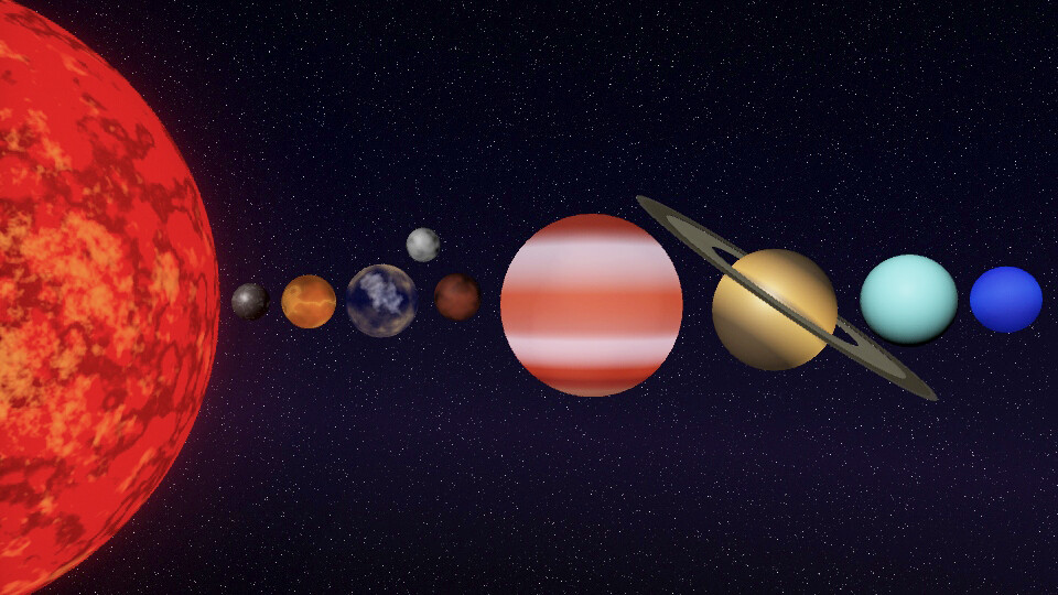 ArtStation - Solar System