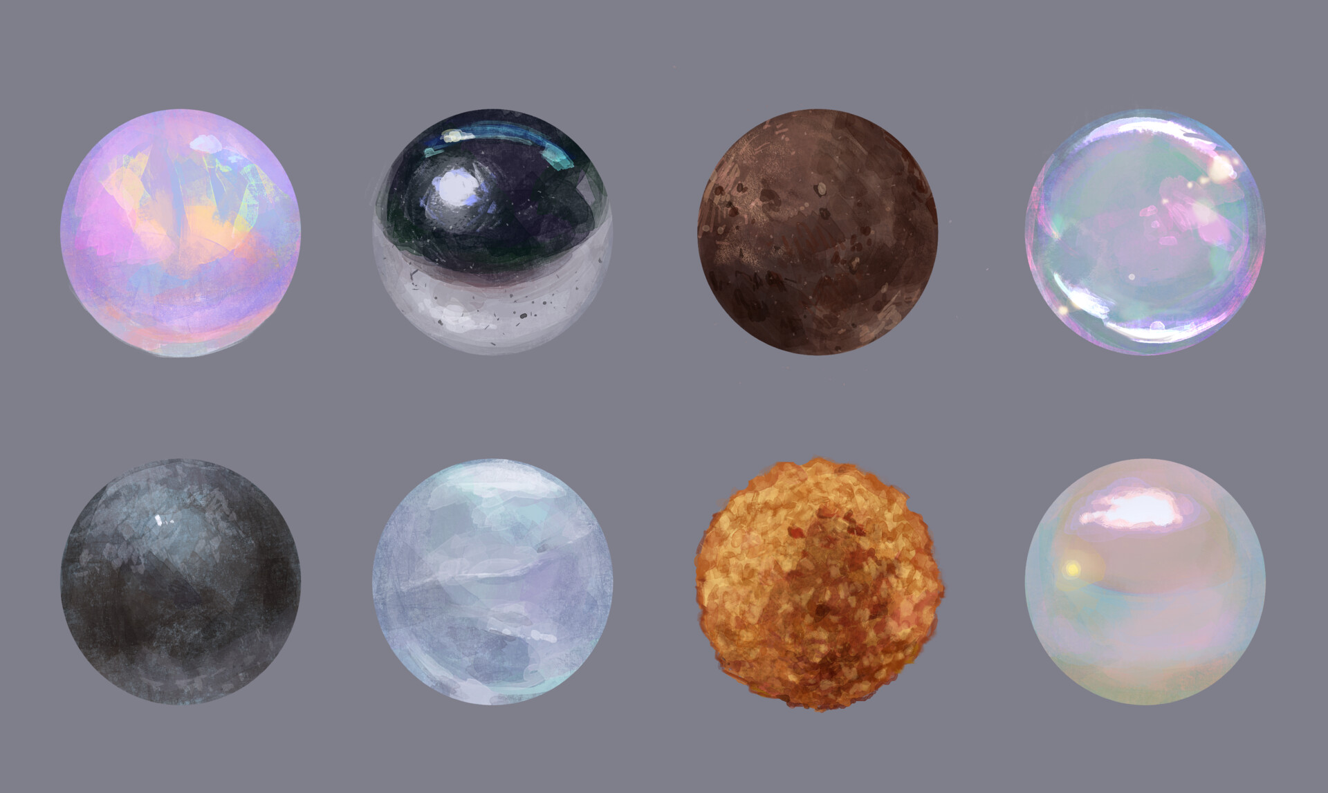 ArtStation - material study