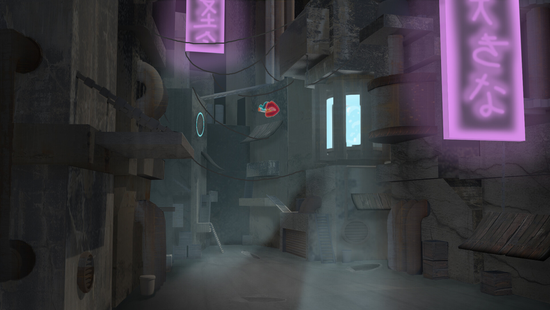 ArtStation - Sci fi slums render + photobash