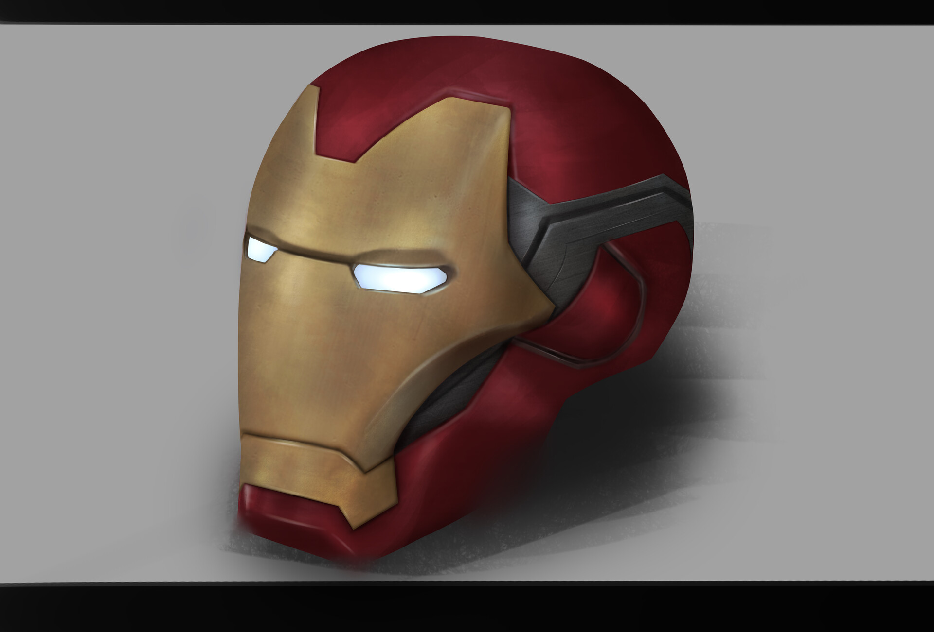 ArtStation - iron man mask