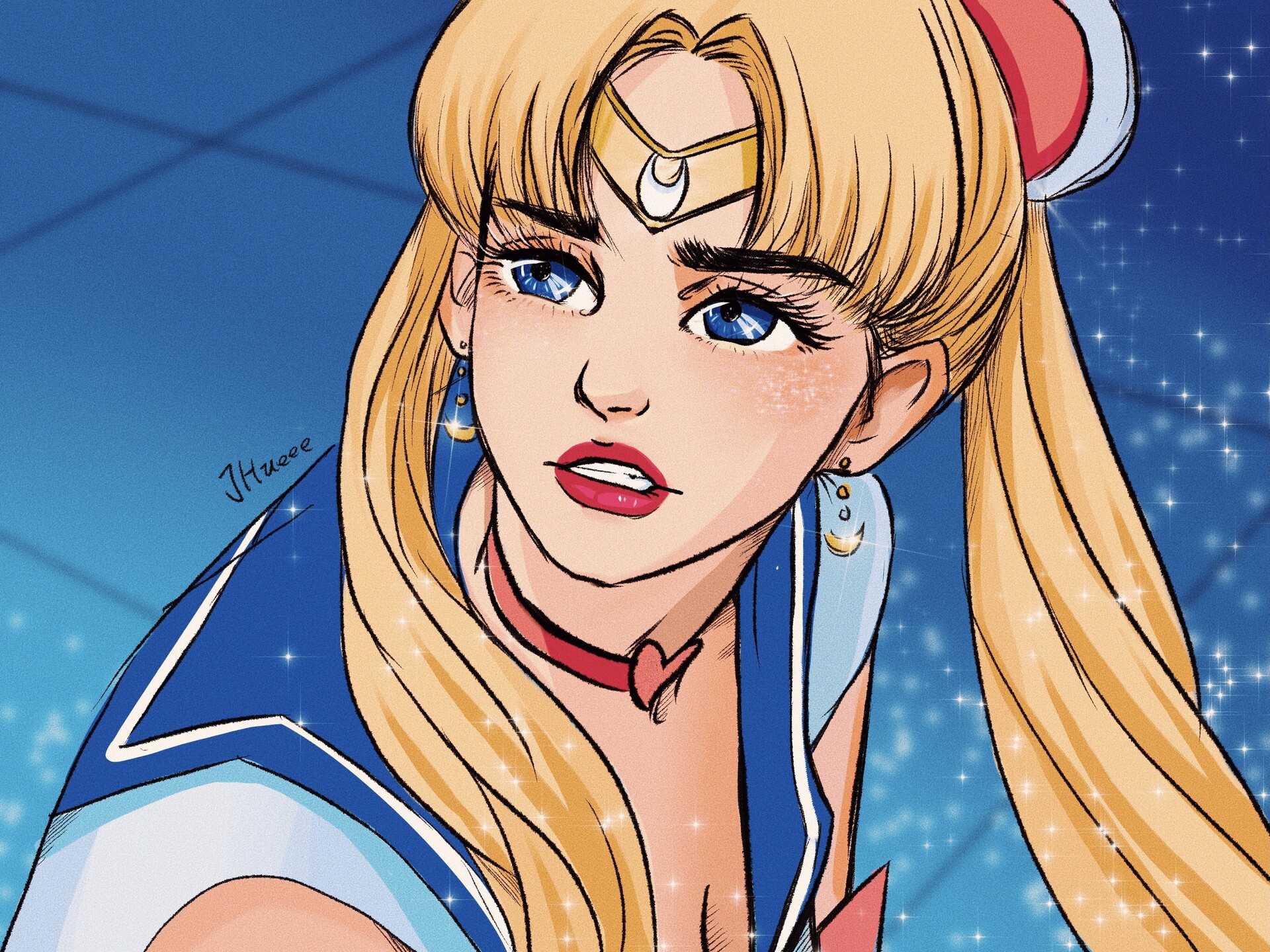 ArtStation - sailor moon -美少女研究所/ JHUEEE LAB