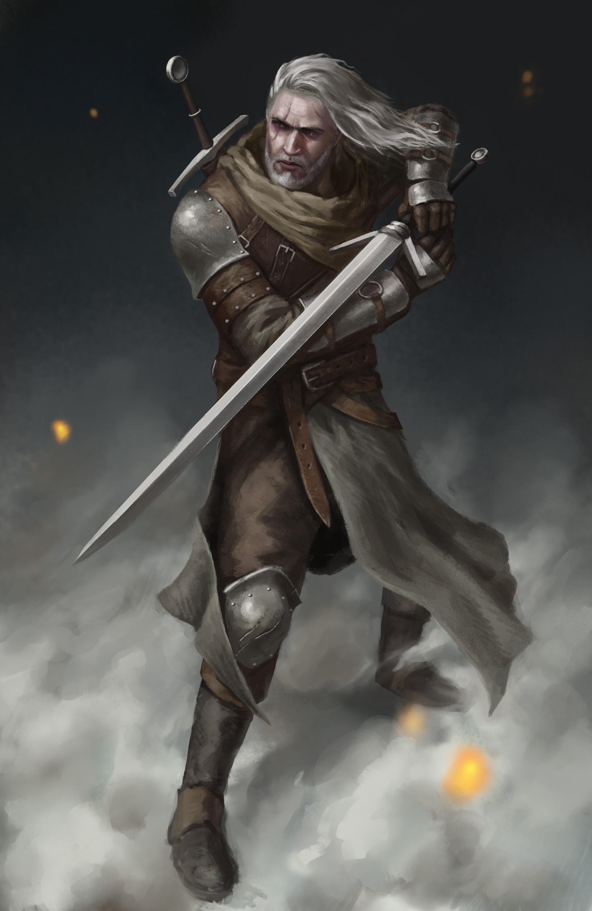 ArtStation - Witcher: The White Wolf