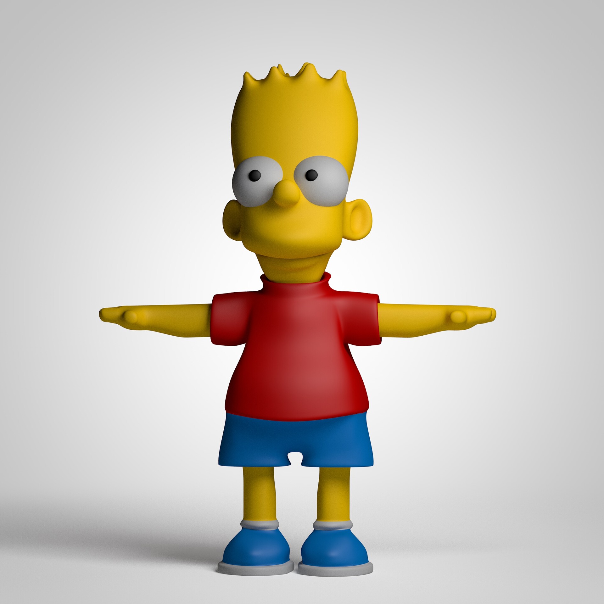 ArtStation - Bart Simpson - C4D model