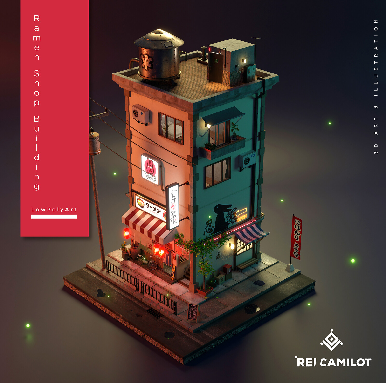 Enrico Camilot - Ramen Shop Building