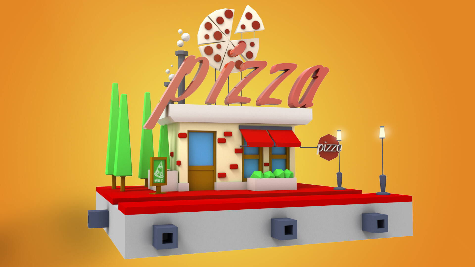 ArtStation - Pizzeria