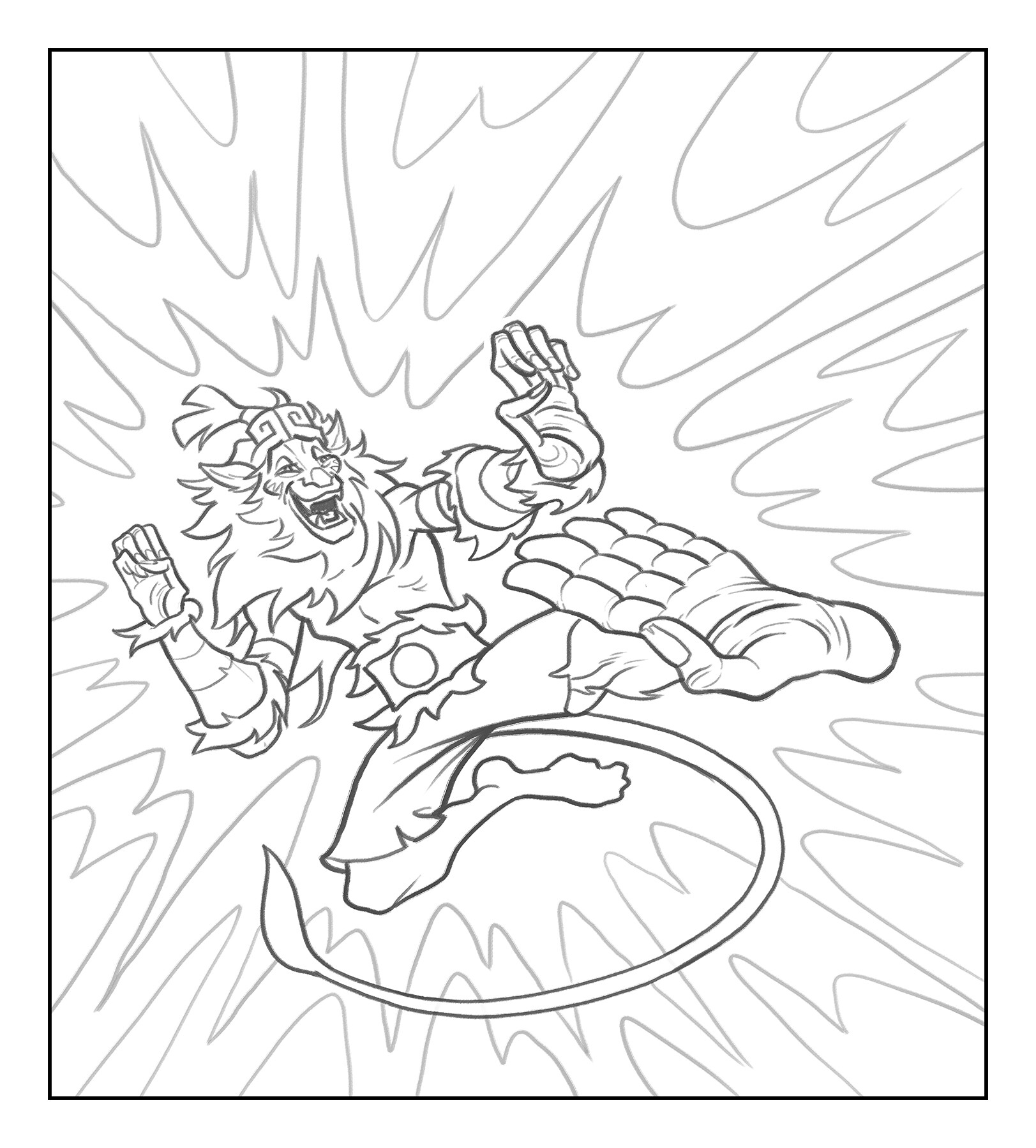skylander coloring pages lightning rod
