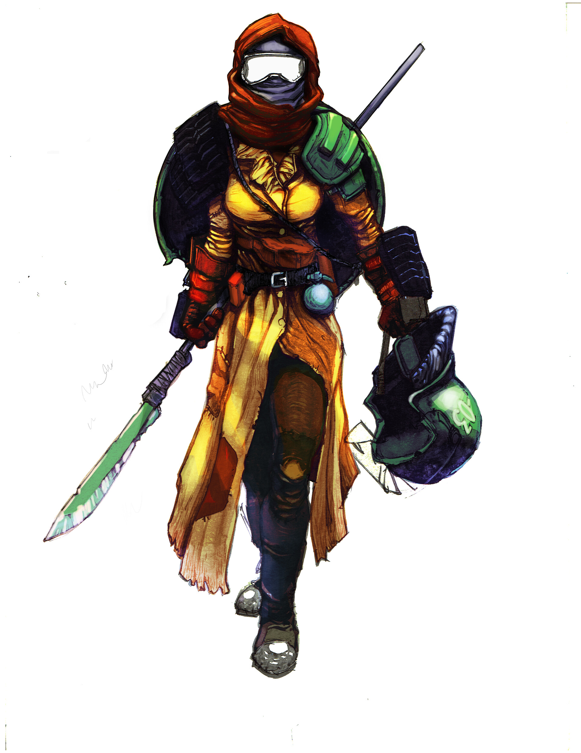 ArtStation - 1st line huntress