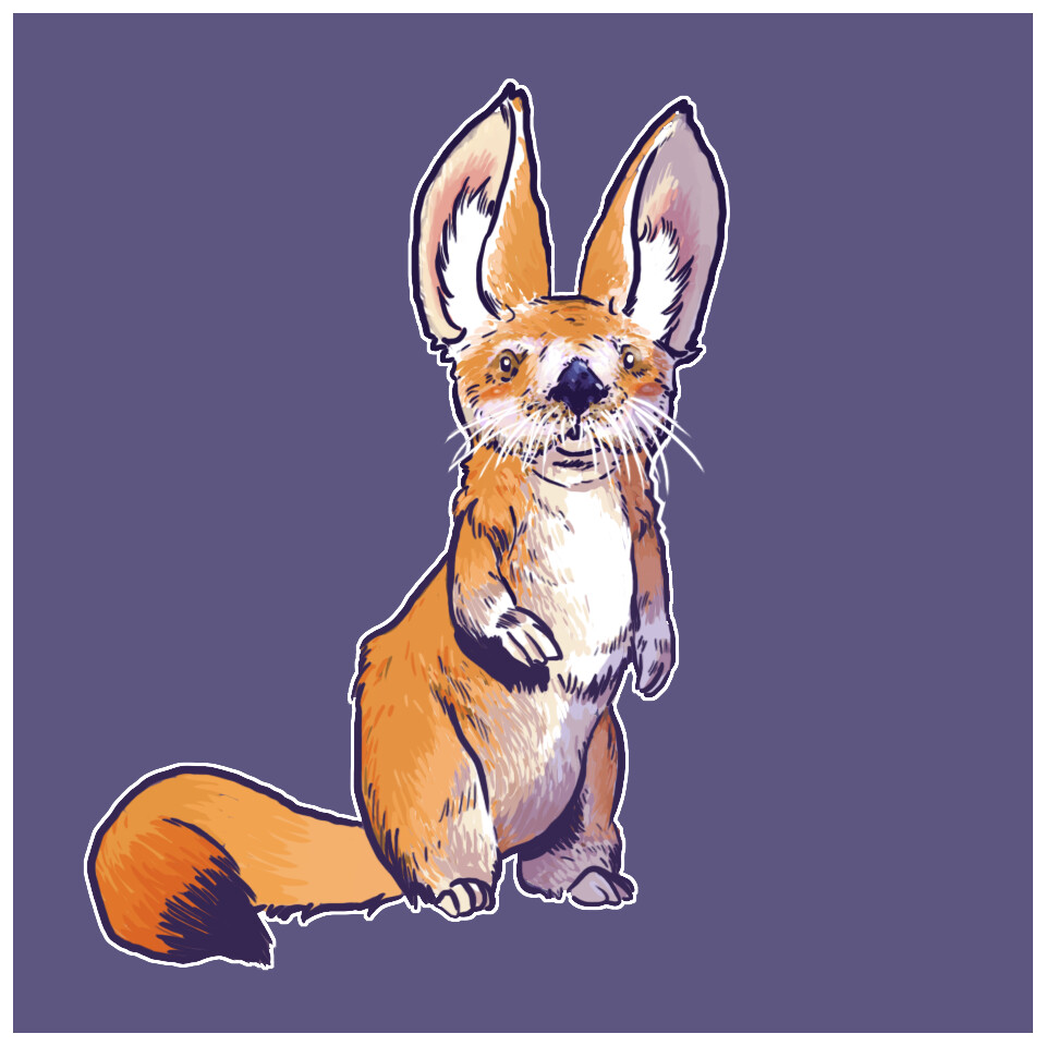 ArtStation - Fenec-Otter Creature Concept Design