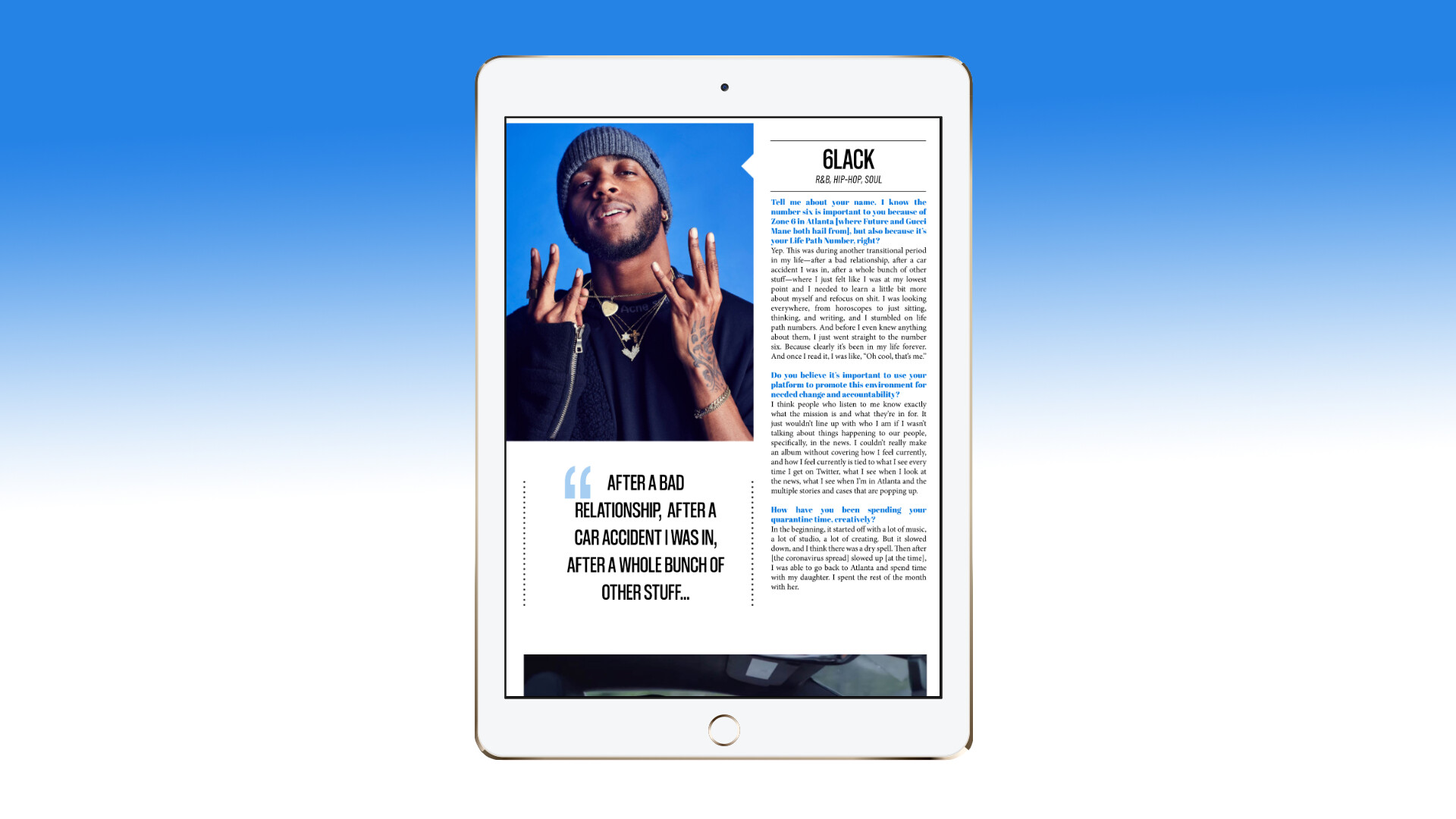 Chyna Terrell - Bold Magazine Article / ETSU